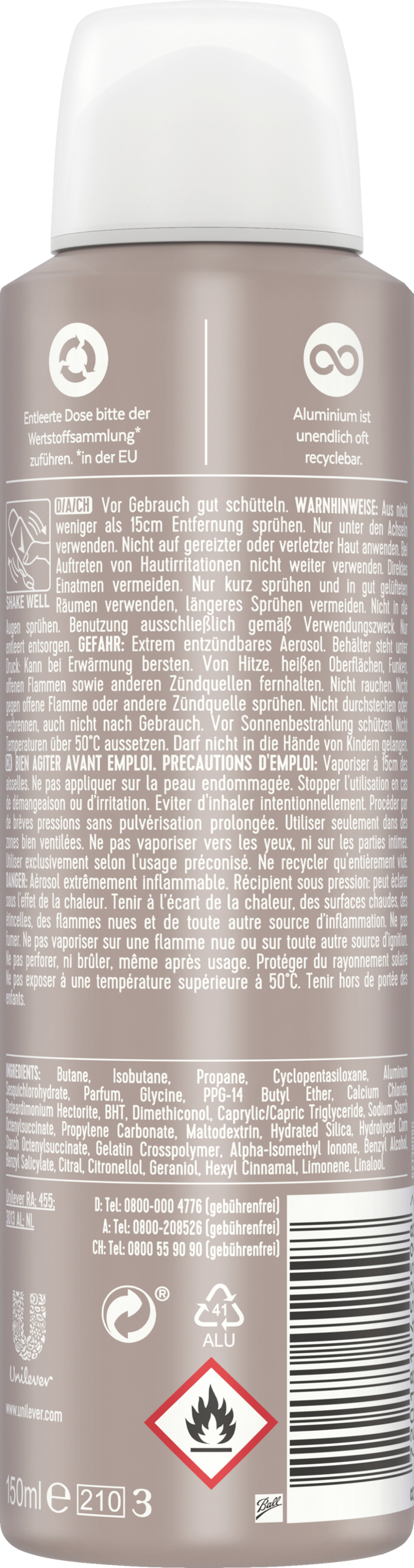 Rexona Maximum Protection Anti-Transpirant Spray Watermelon & Cactus ...