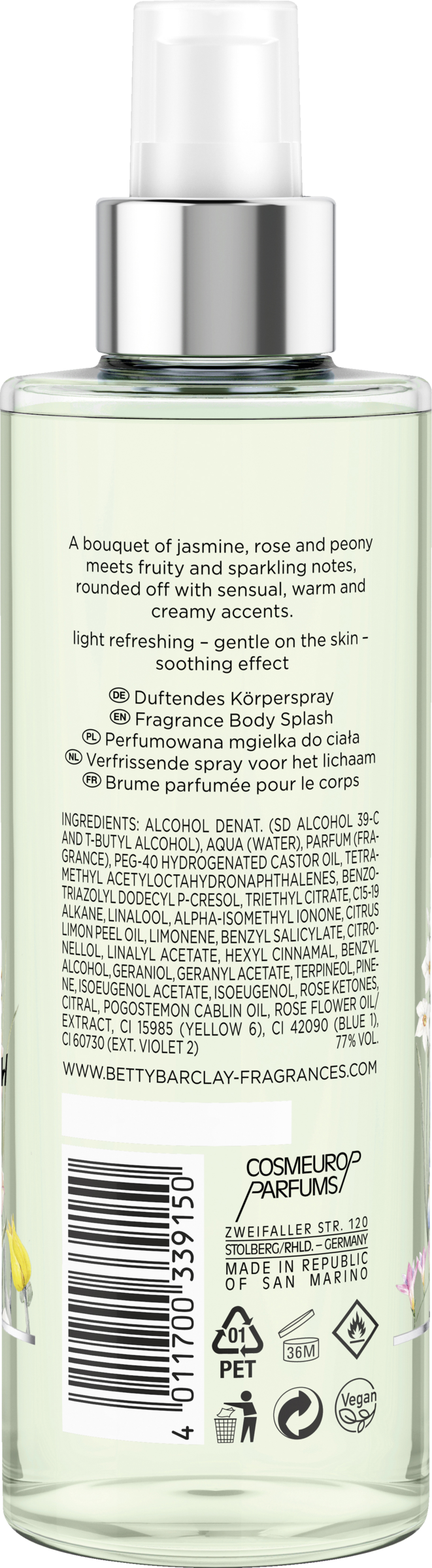 Betty Barclay Wild Flower, Body Mist 250 ml online kaufen | rossmann.de