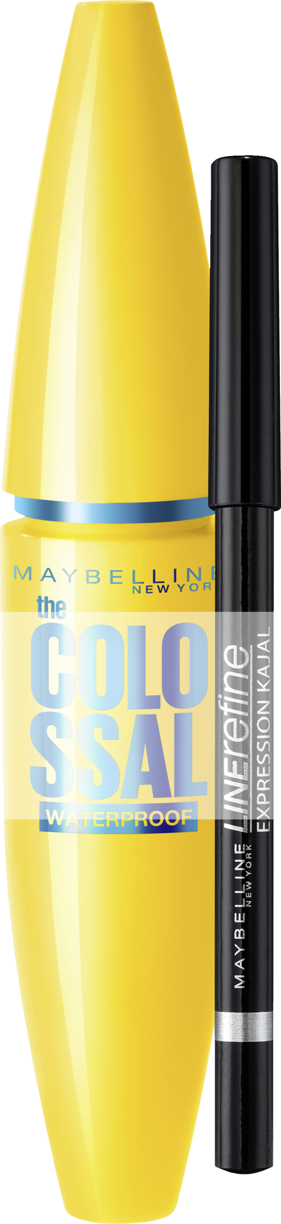 Maybelline New York Volum' Express The Colossal 100% Black Mascara ...