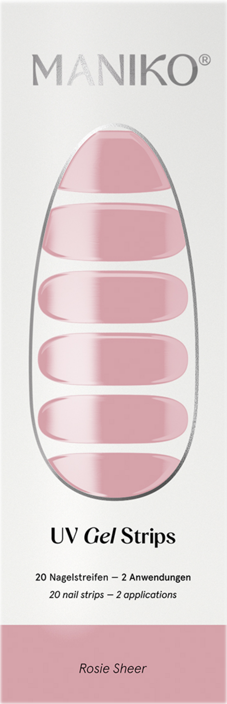 MANIKO UV Gel Strip Rosie Sheer online kaufen | rossmann.de