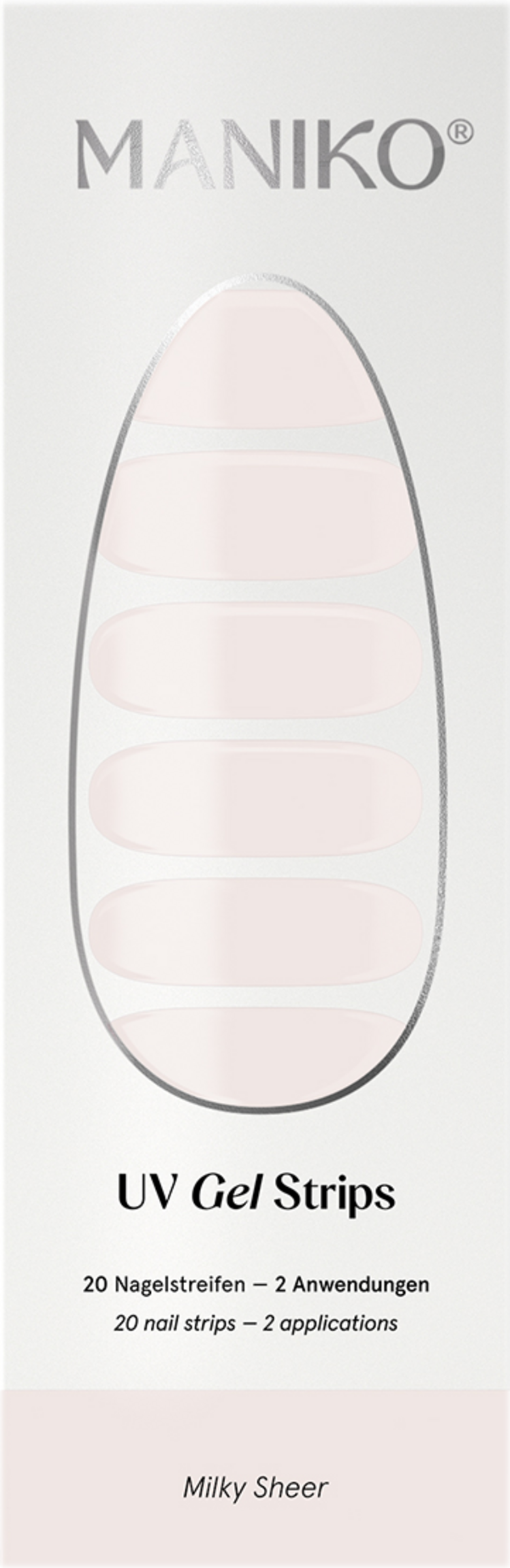 MANIKO UV Gel Strip Milky Sheer online kaufen | rossmann.de