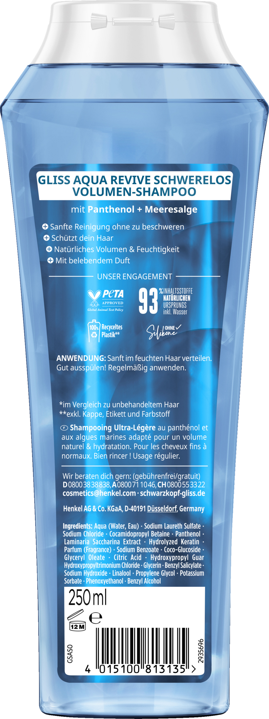 Gliss Aqua Revive Schwerelos Shampoo online kaufen | rossmann.de