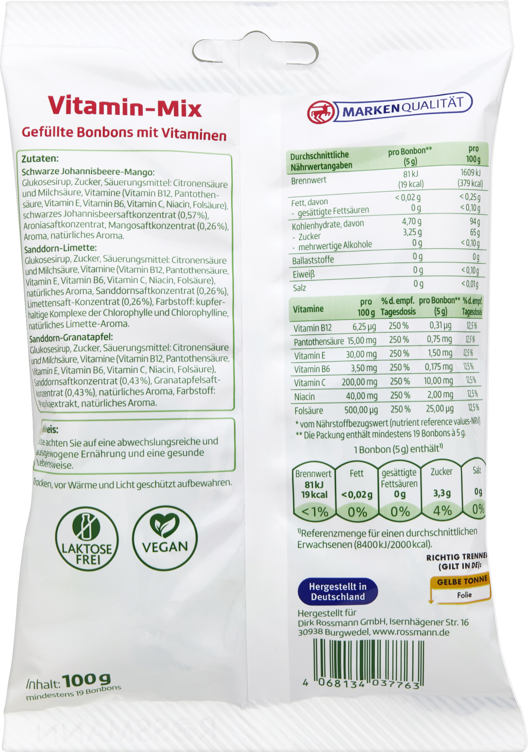 altapharma Vitamin-Mix Bonbons | rossmann.de