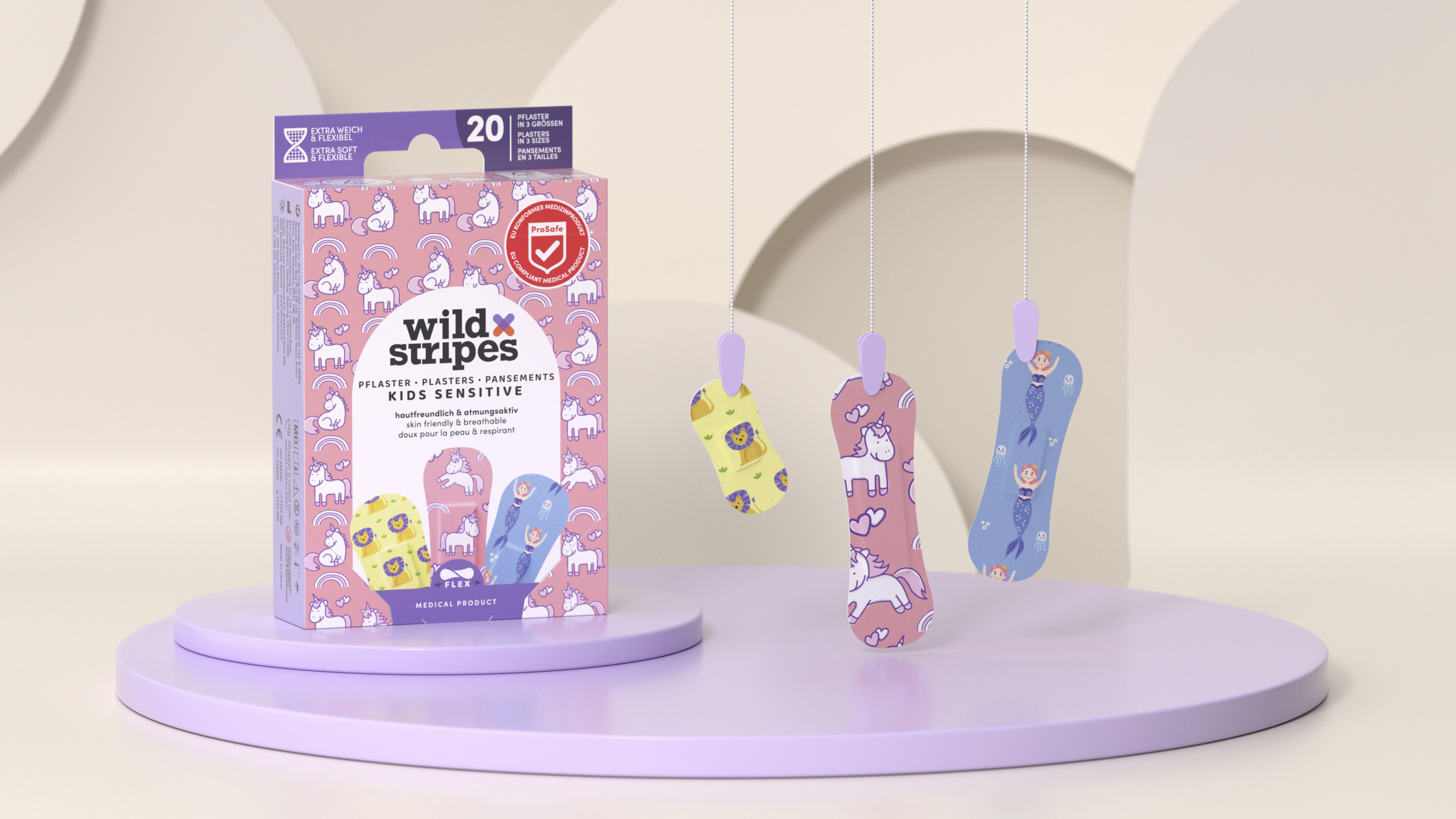 Wild Stripes Pflaster Kids Sensitive Fantasy online kaufen | rossmann.de