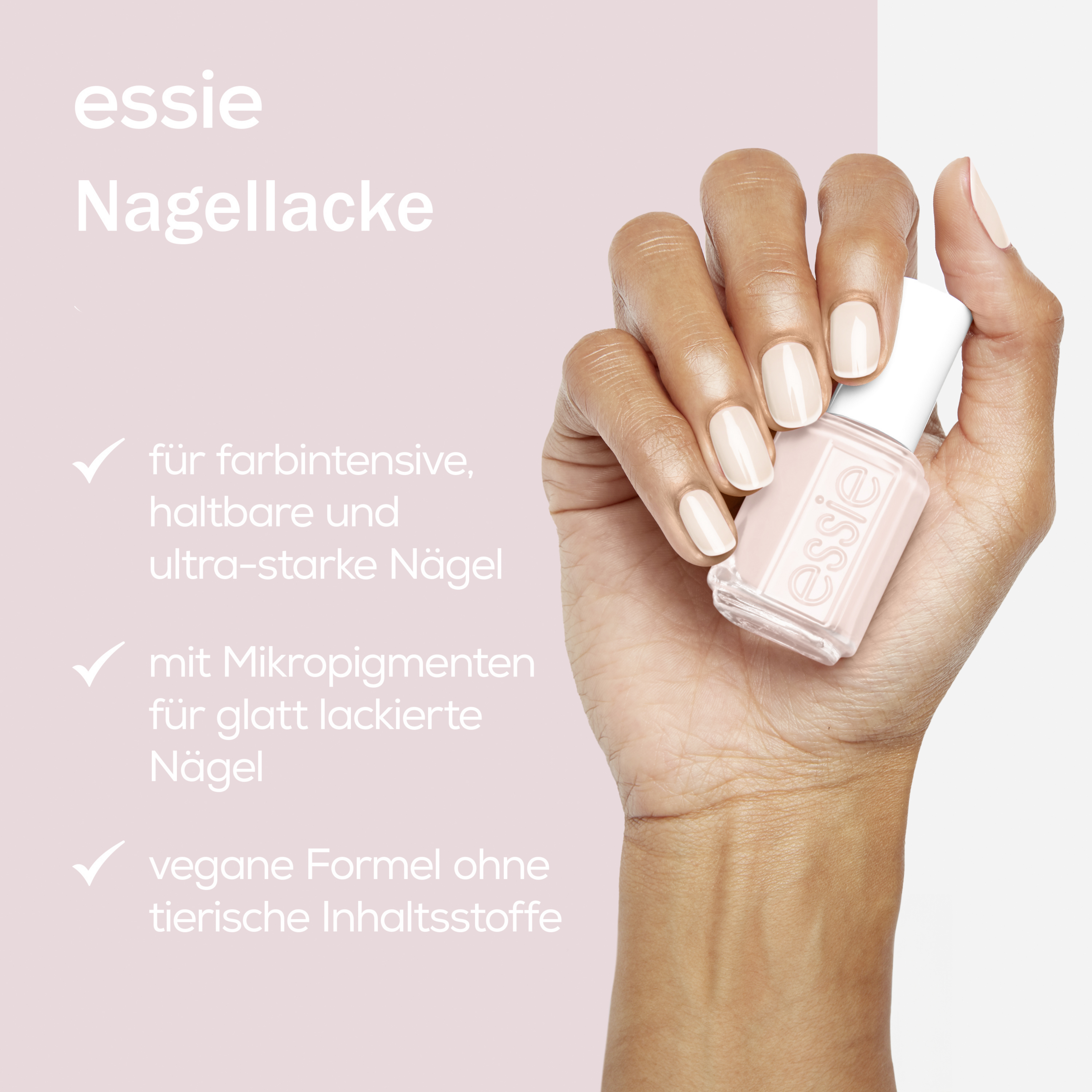 essie Nagellack Nr. 282 shearling darling mit Mini Nagelhärter hard to ...