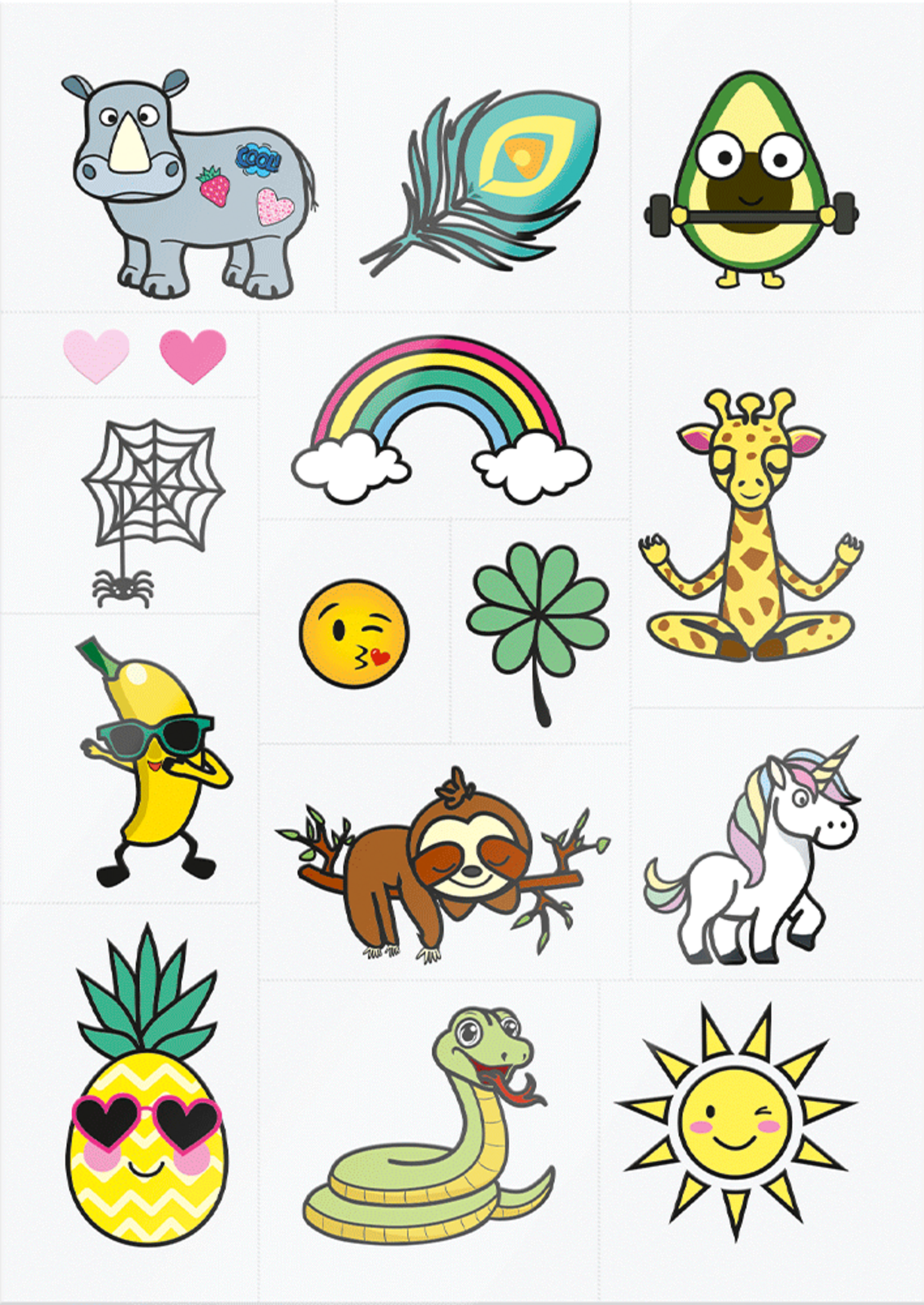 MINICO Temporäre Tattoos Set 05 online kaufen | rossmann.de