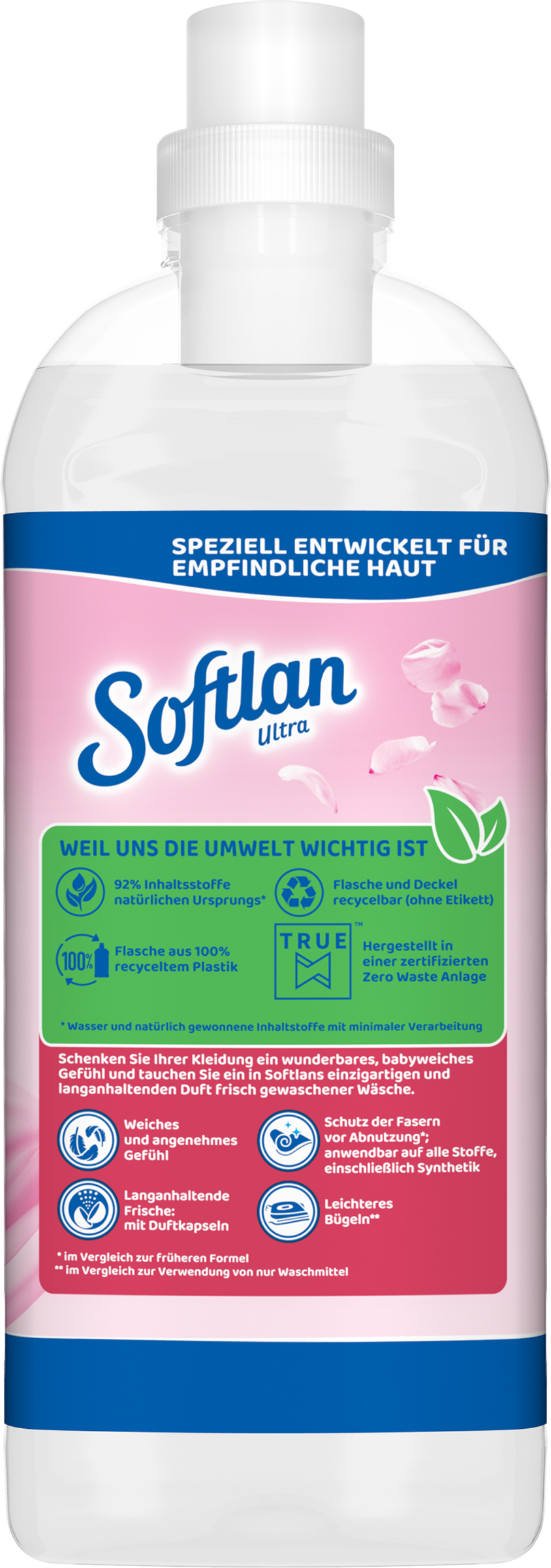 Softlan Ultra Weichspüler Weich & Mild 45 WL online kaufen | rossmann.de