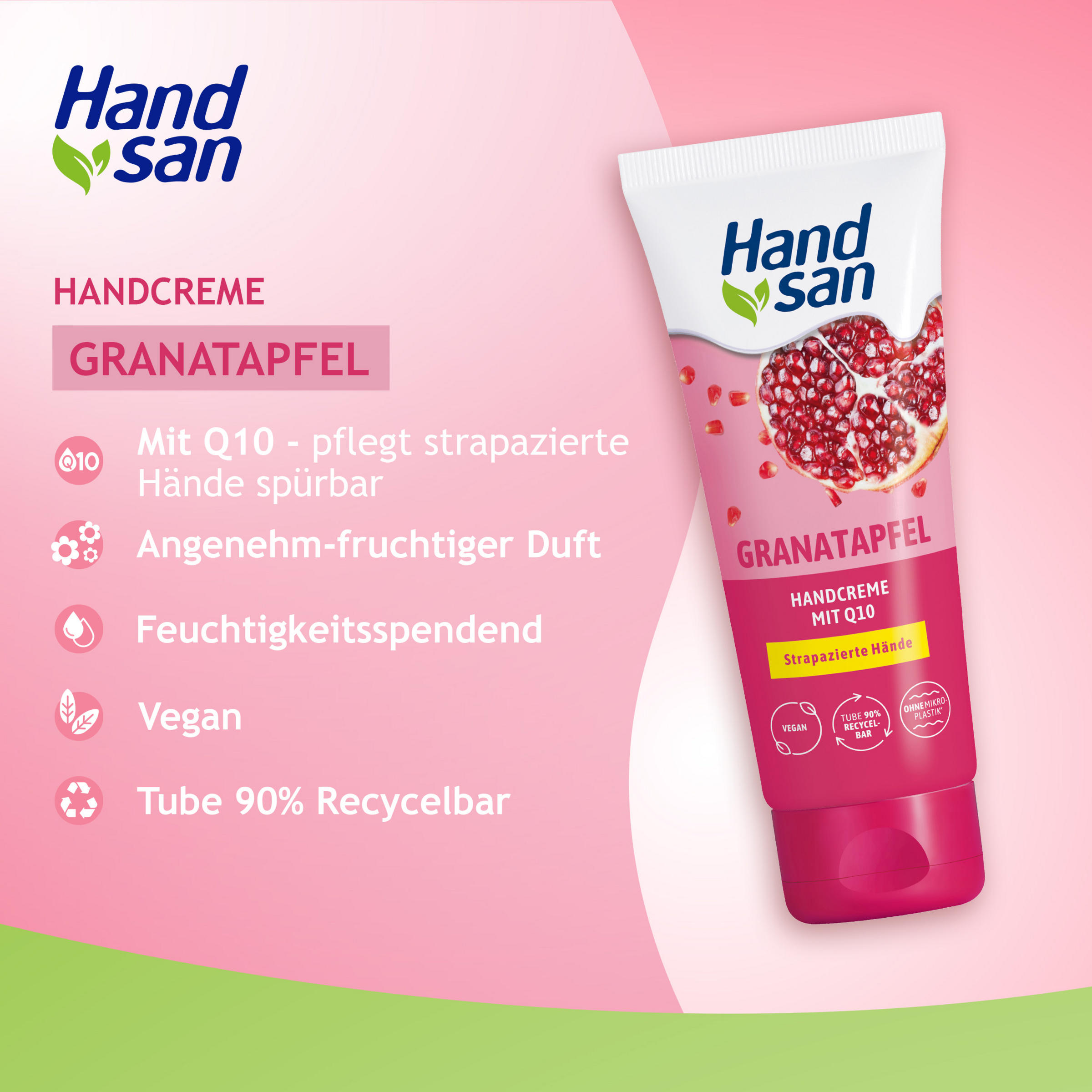 Handsan Handcreme Q10 Granatapfel online kaufen | rossmann.de