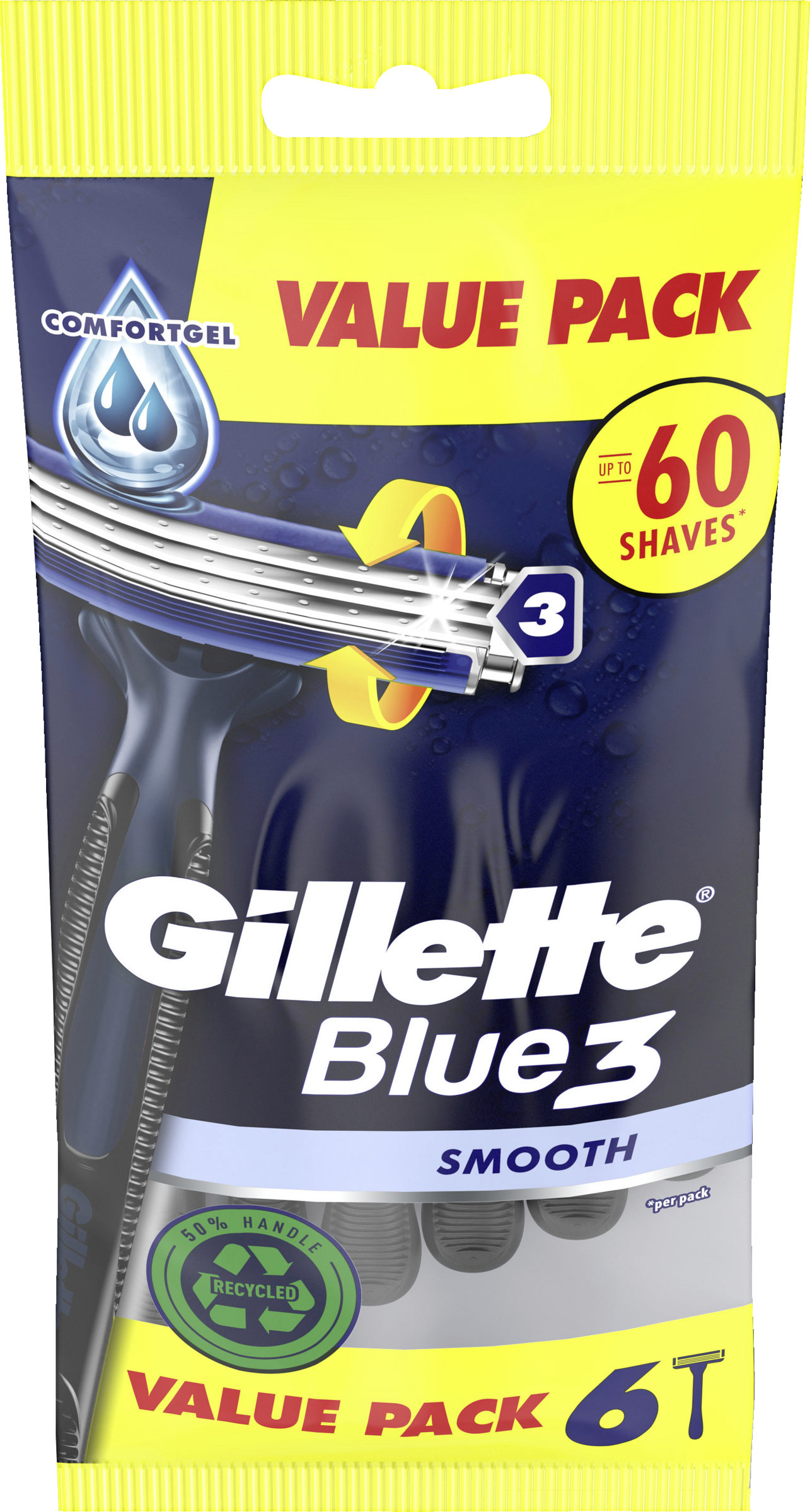 Gillette BLUE 3 Smooth Einwegrasierer online kaufen | rossmann.de