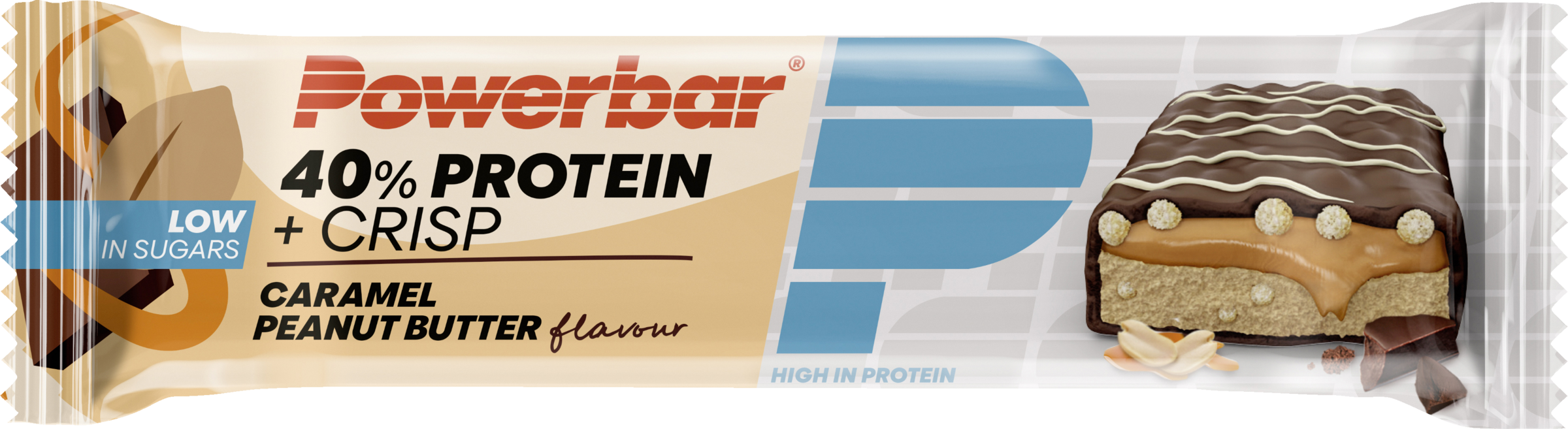 PowerBar 40% Protein+ Crisp Riegel Caramel Peanut Butter online kaufen ...