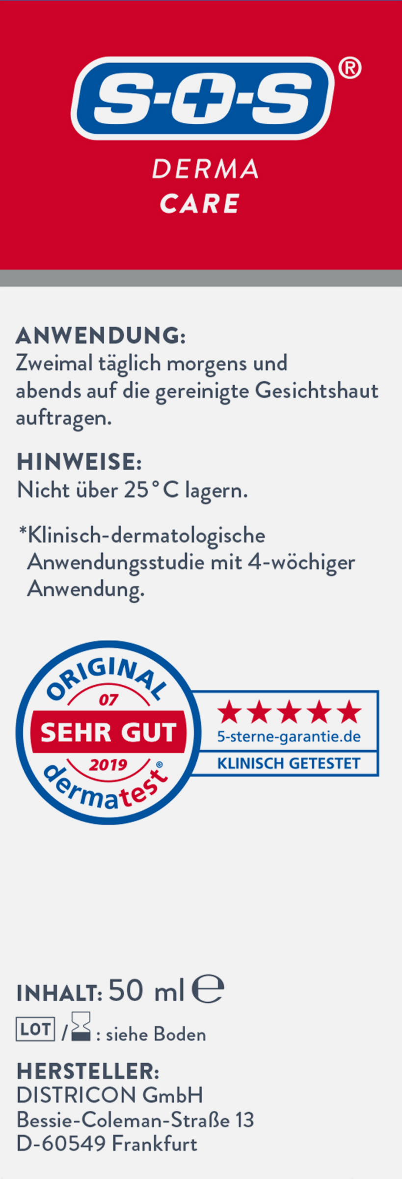 SOS Derma Care Anti-Pickel Gesichtscreme Akut online kaufen | rossmann.de