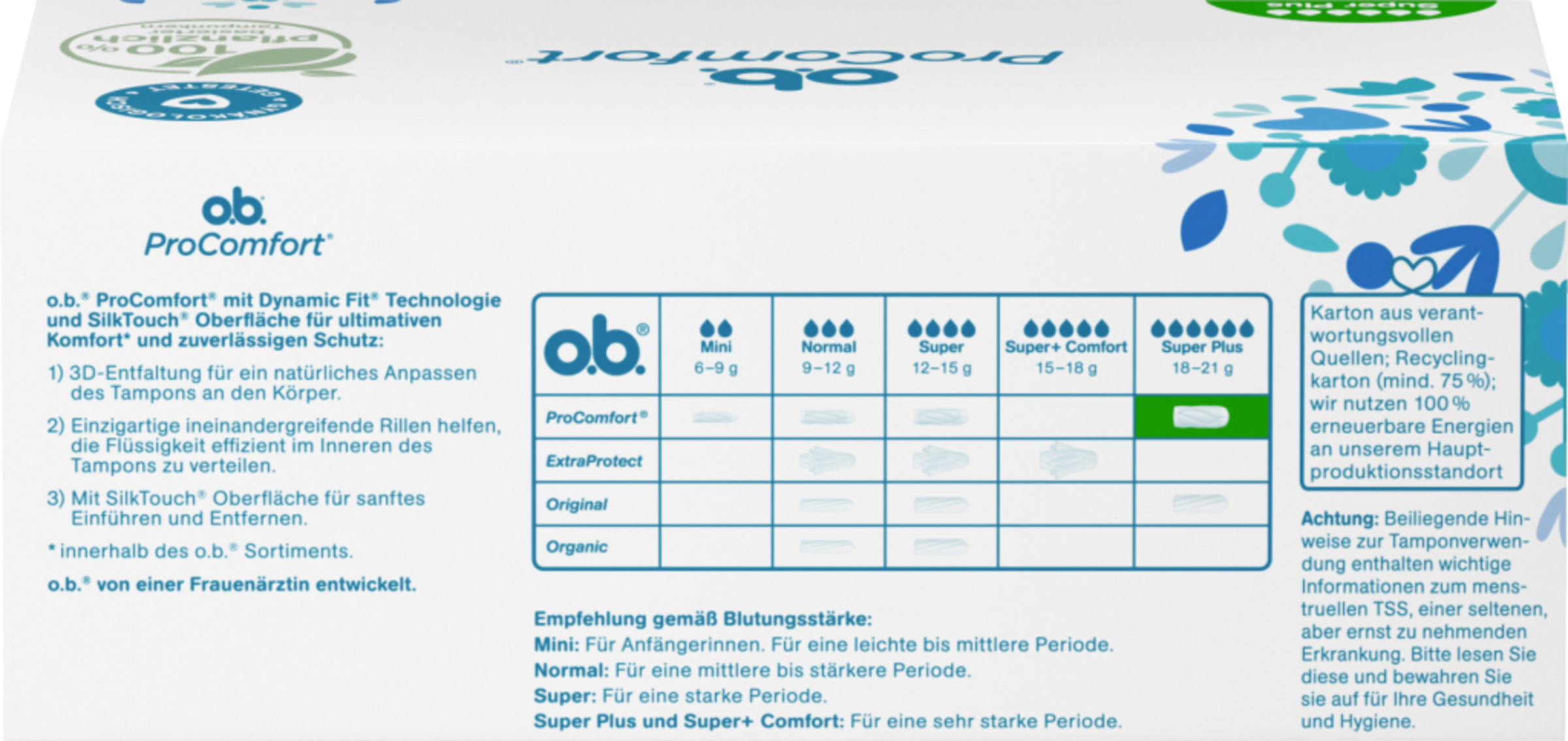 o.b. ProComfort Tampons Super Plus online kaufen | rossmann.de