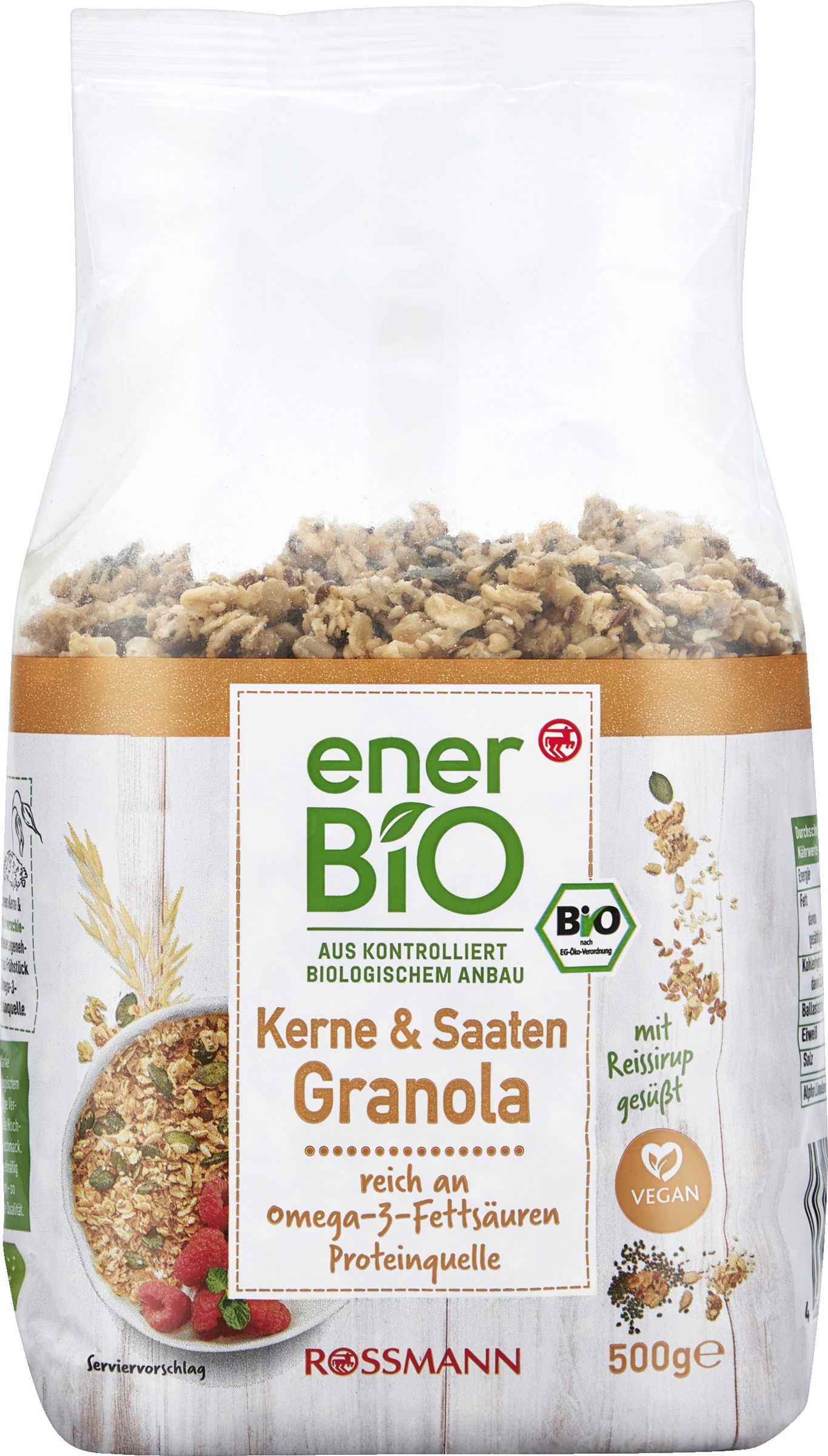 enerBiO Kerne & Saaten Granola online kaufen | rossmann.de
