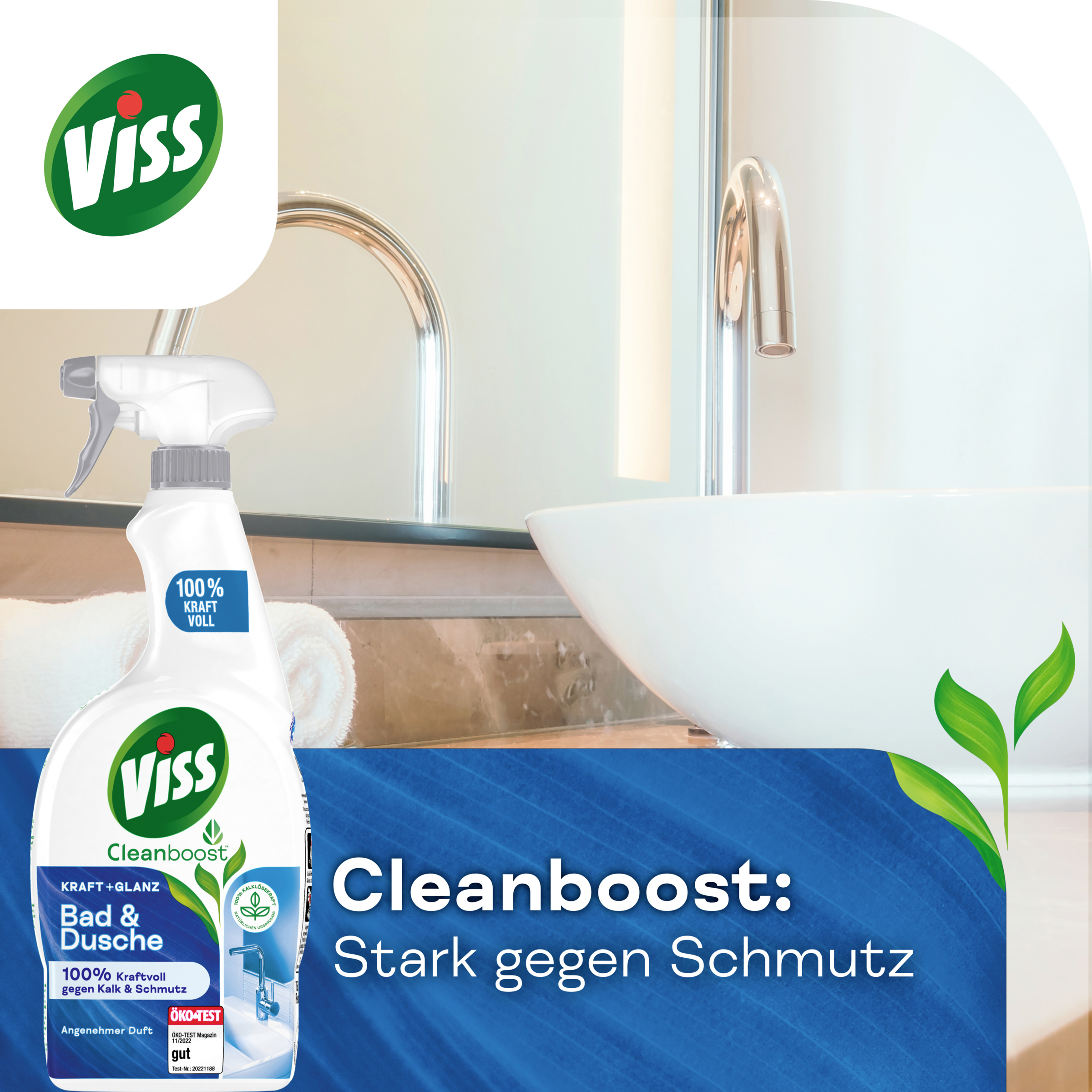 Viss Cleanboost Bad & Dusche Reiniger Spray online kaufen | rossmann.de