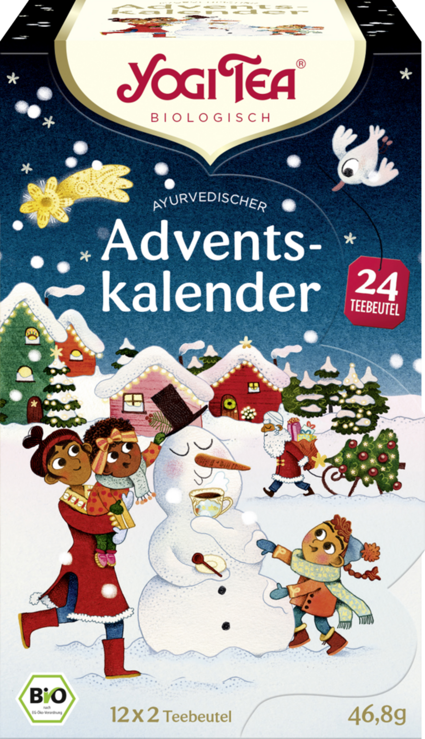 Yogi Tea Bio Ayurvedischer Tee (24 Beutel) Adventskalender 2025 online ...