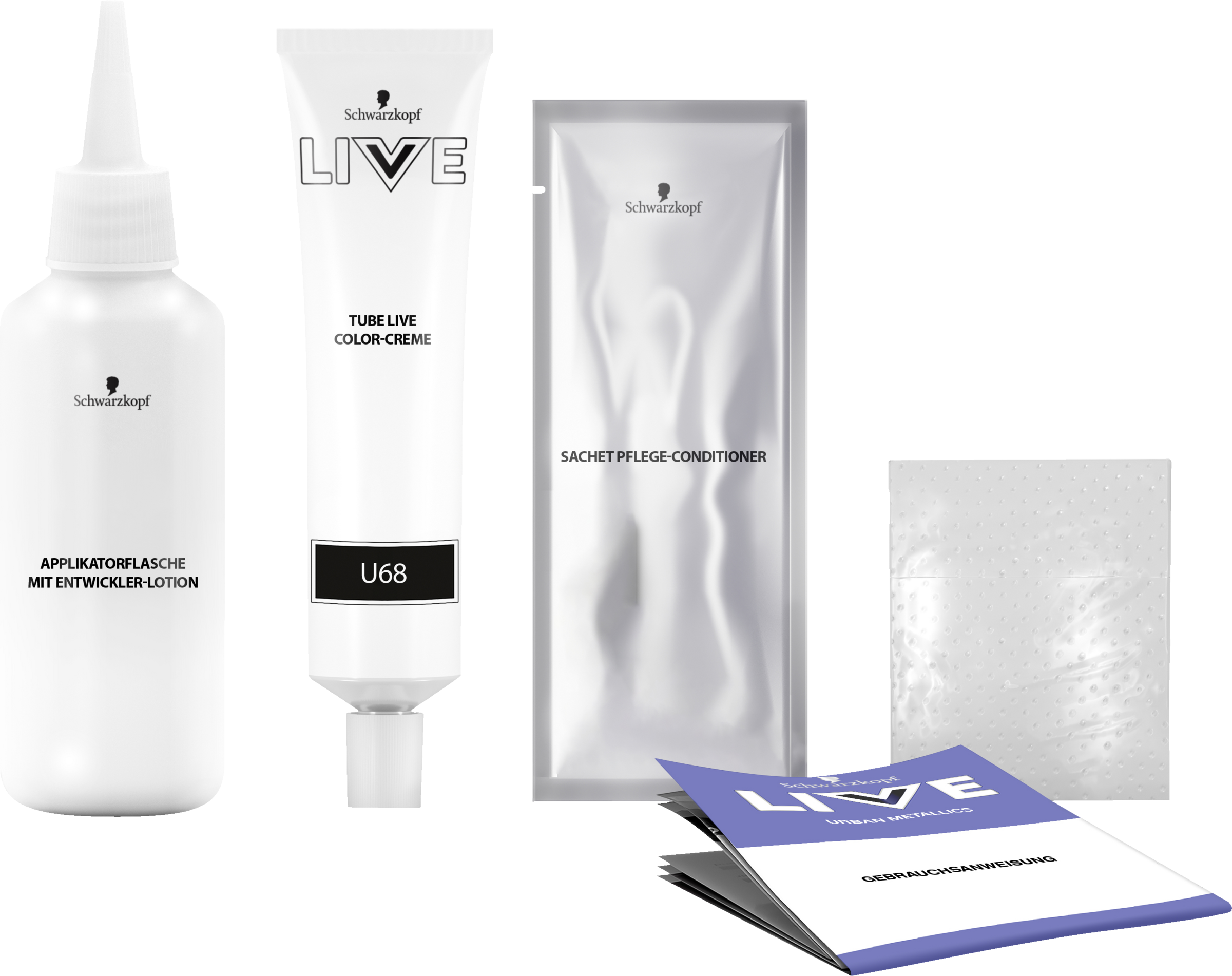 Schwarzkopf LIVE Urban Metallics Haarfarbe U68 Ruby Glaze online kaufen ...