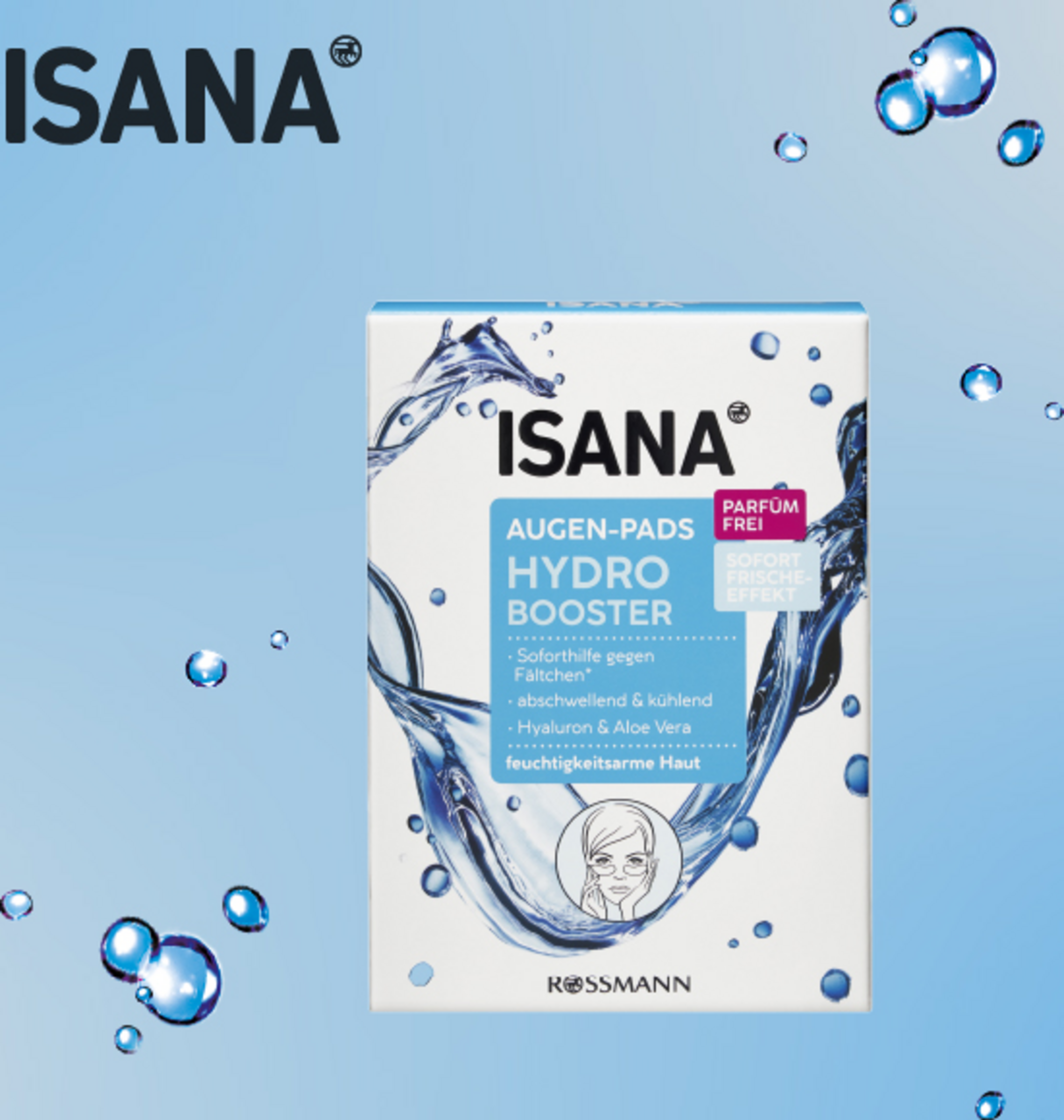 ISANA Augen-Pads Hydro Booster online kaufen | rossmann.de