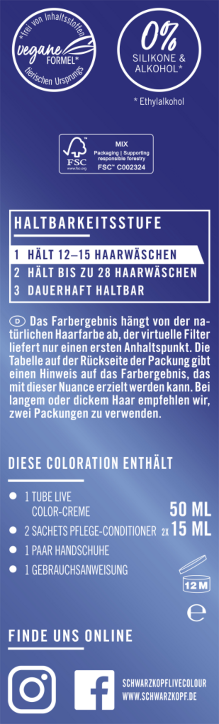 Schwarzkopf LIVE Ultra Brights Haarfarbe 097 Sea Mermaid online kaufen ...