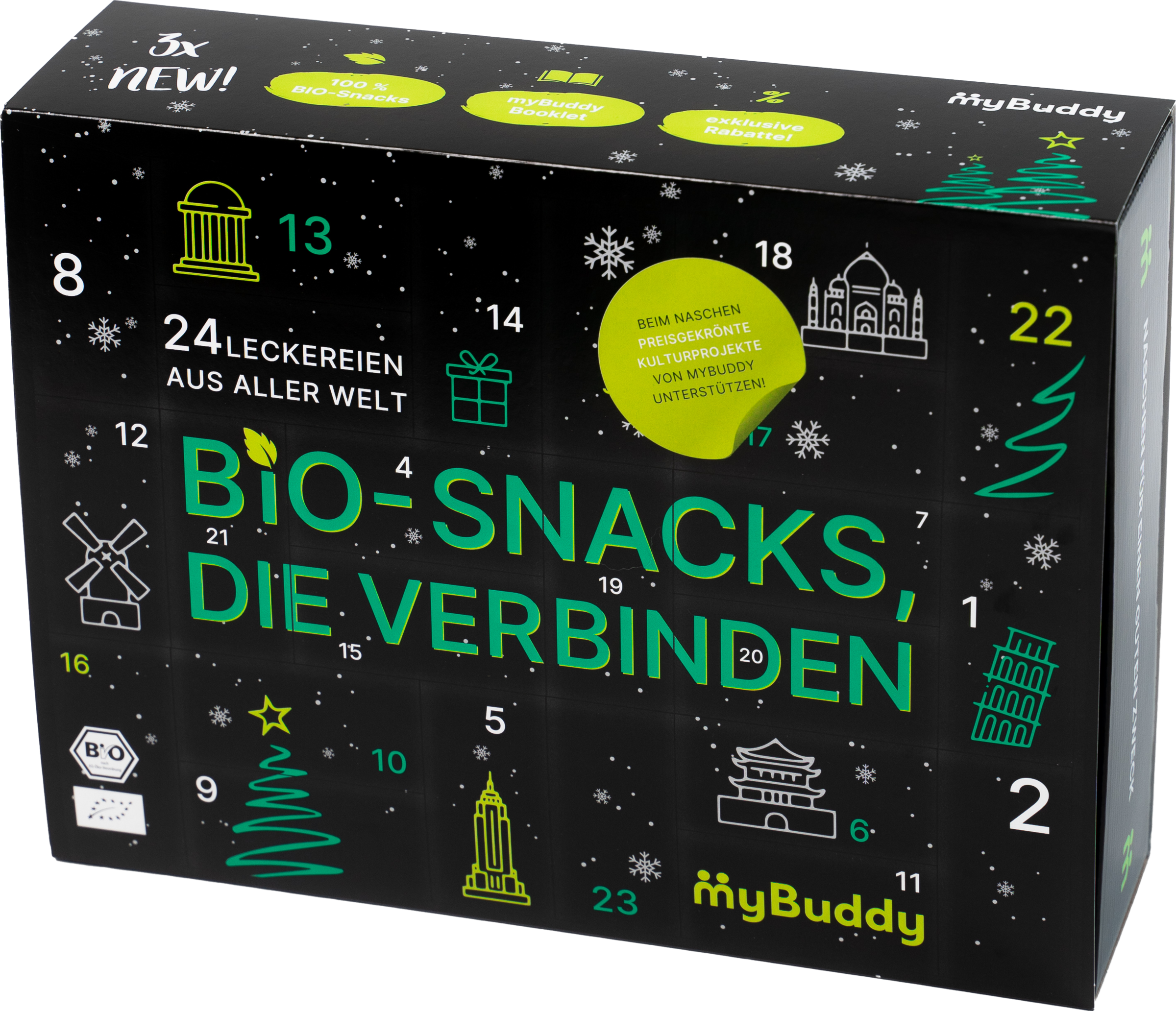 myBuddy Bio-Snack Adventskalender 2024 online kaufen | rossmann.de