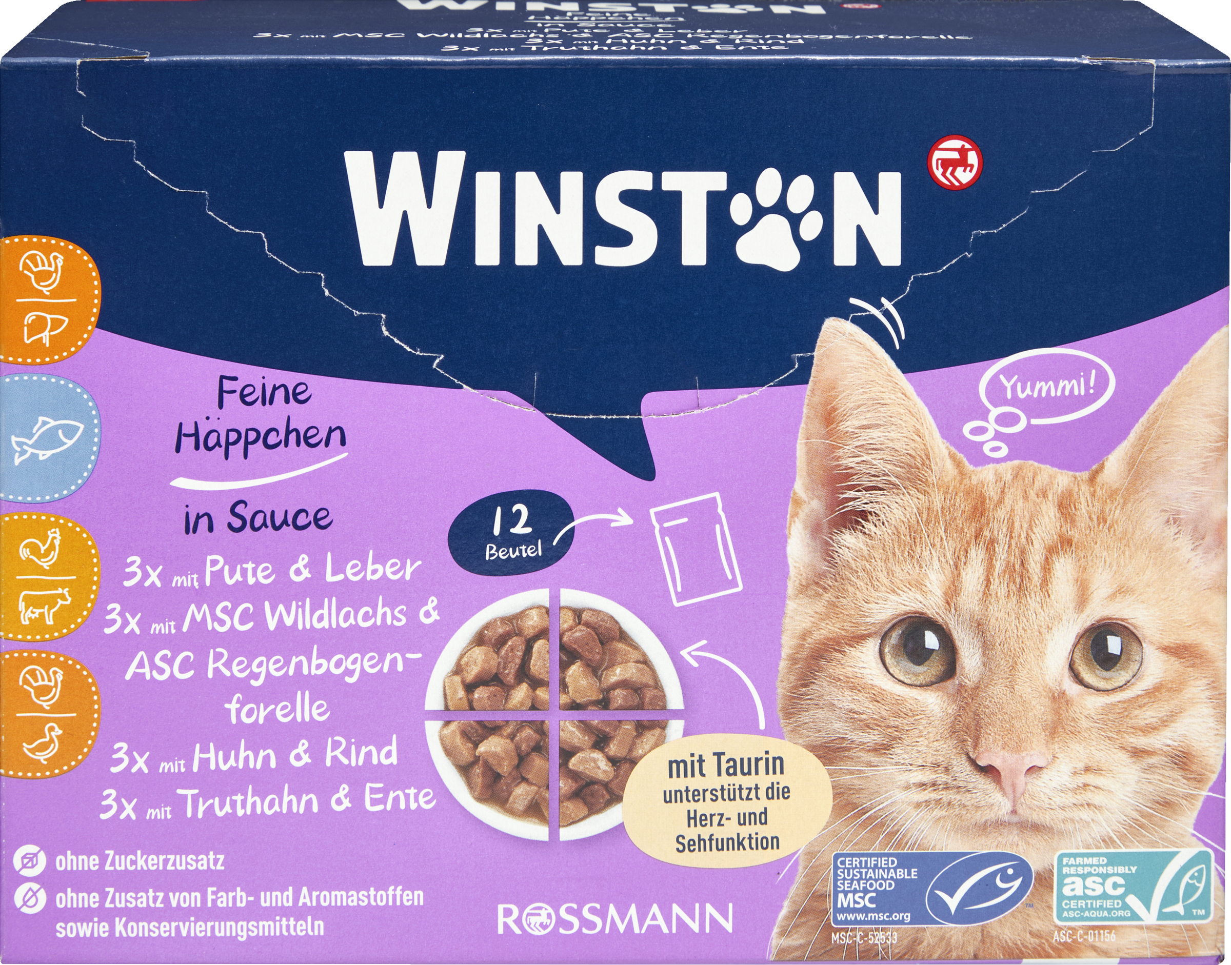 Winston Feine Häppchen in Sauce Multipack online kaufen | rossmann.de