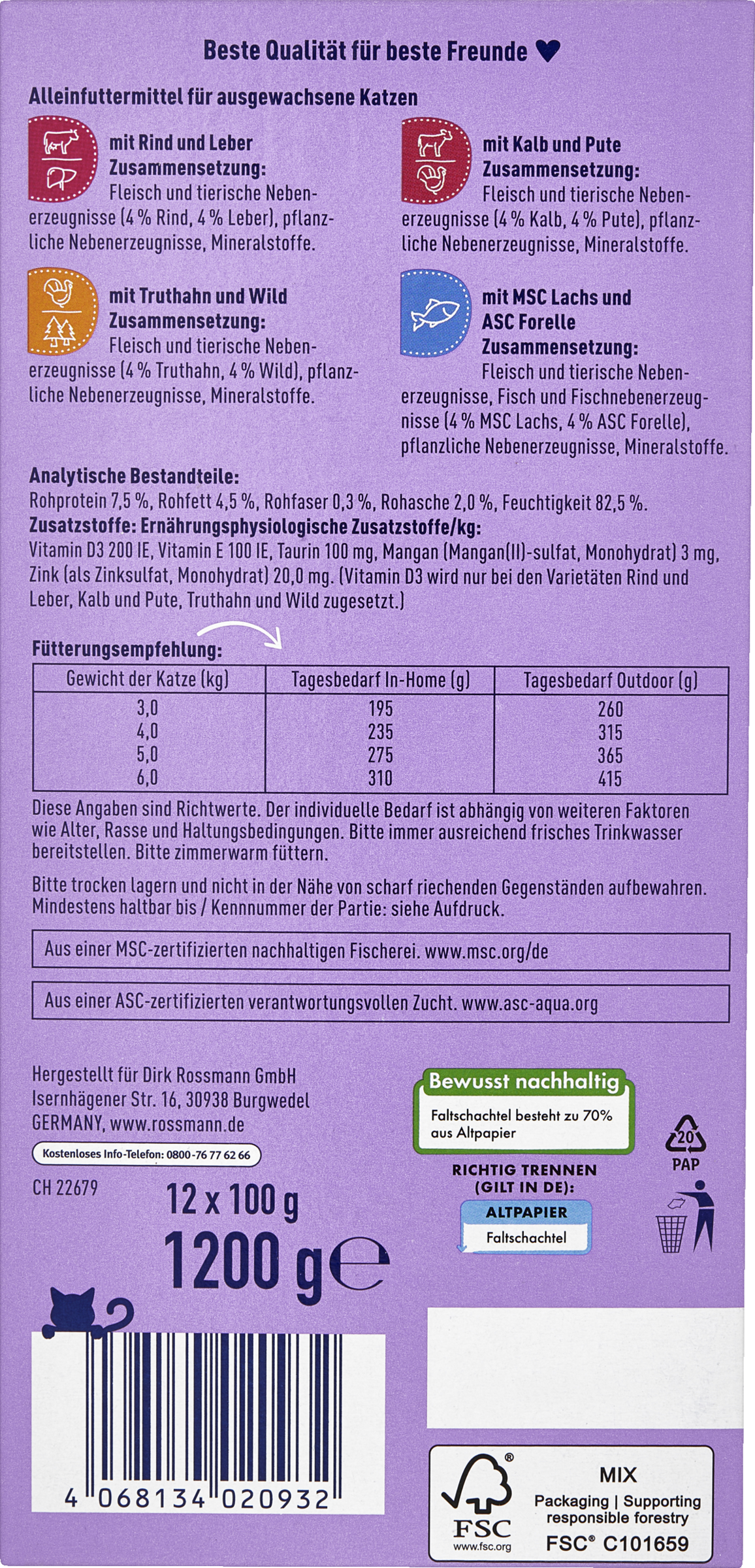 Winston Feine Häppchen in Sauce Multipack online kaufen | rossmann.de