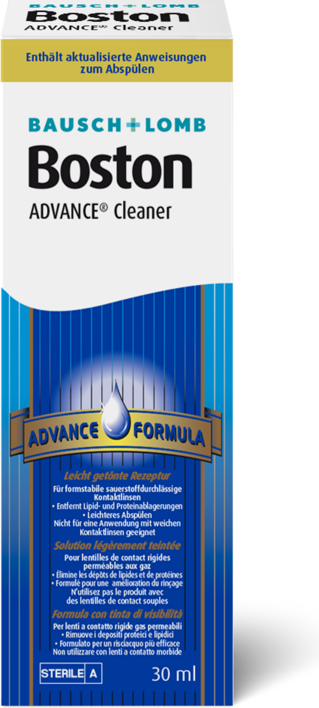 Bausch & Lomb Boston Advance Cleaner für Kontaktlinsen online kaufen ...