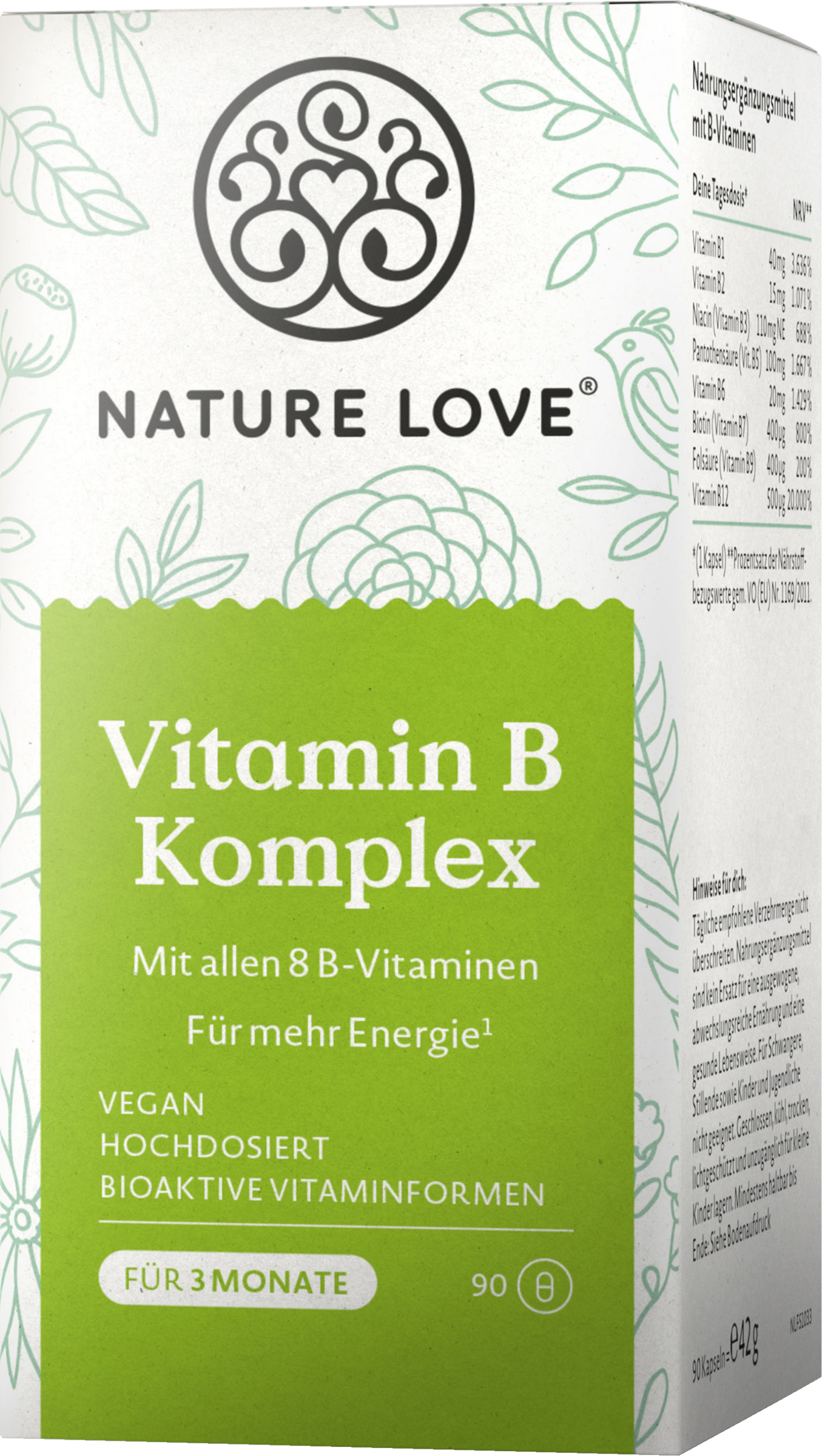 Nature Love Vitamin B Komplex Kapseln online kaufen | rossmann.de