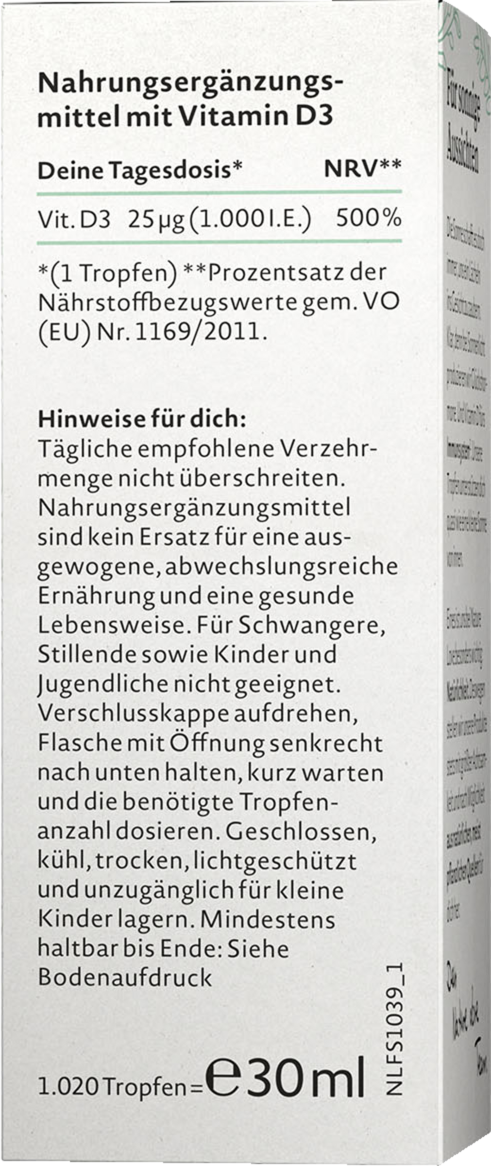 Nature Love Vitamin D3 Tropfen online kaufen | rossmann.de