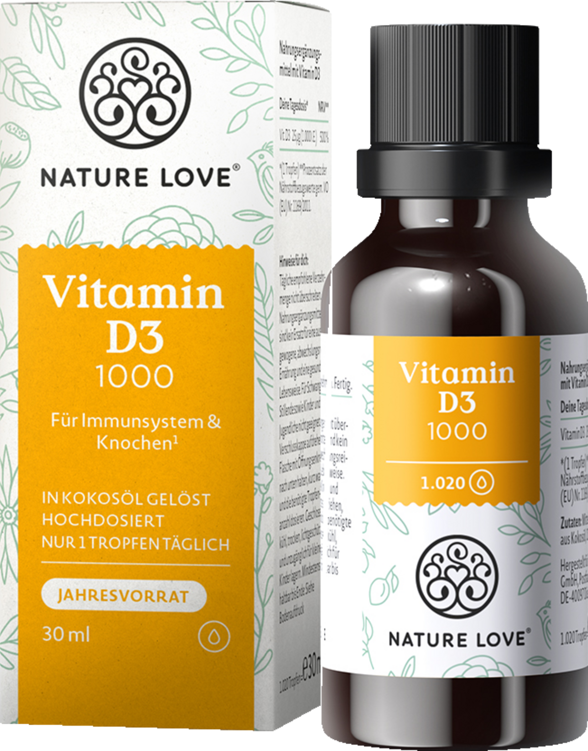 Nature Love Vitamin D3 Tropfen online kaufen | rossmann.de