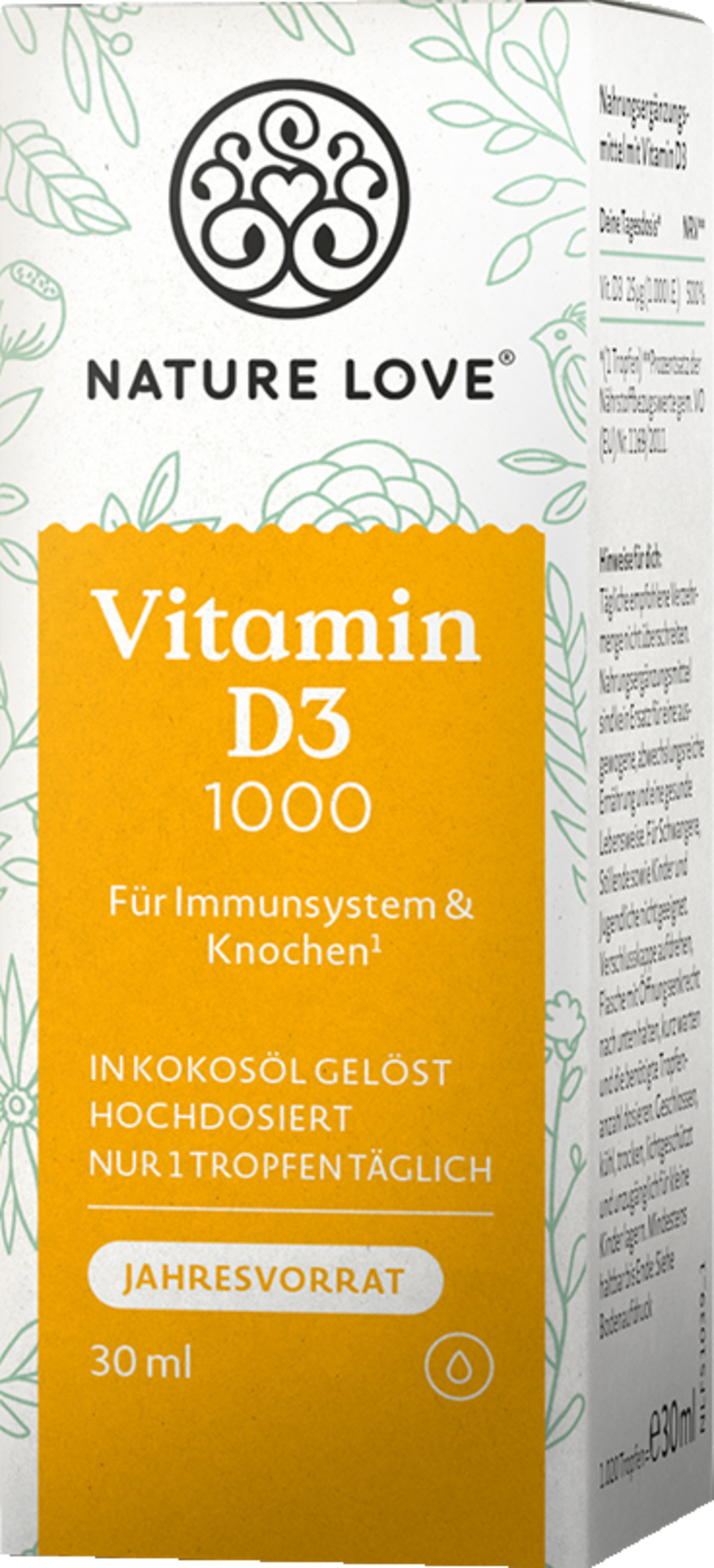 Nature Love Vitamin D3 Tropfen online kaufen | rossmann.de