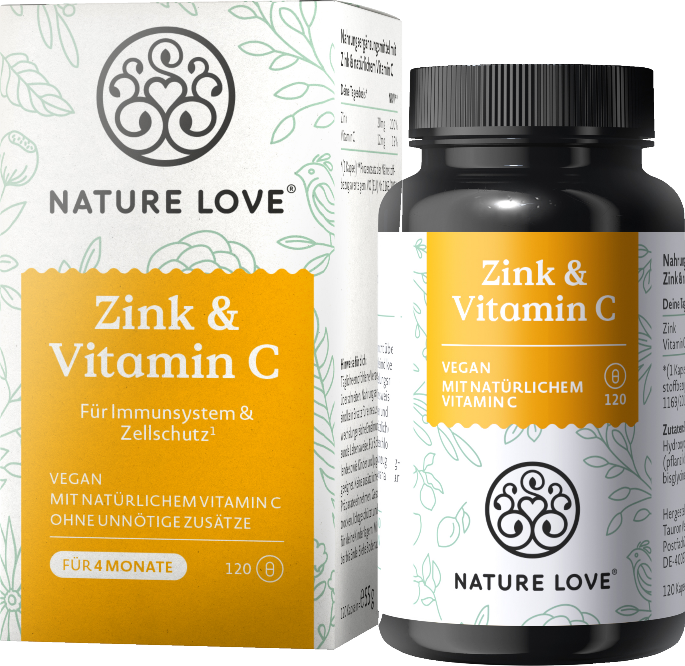 Nature Love Zink & Vitamin C Kapseln online kaufen | rossmann.de