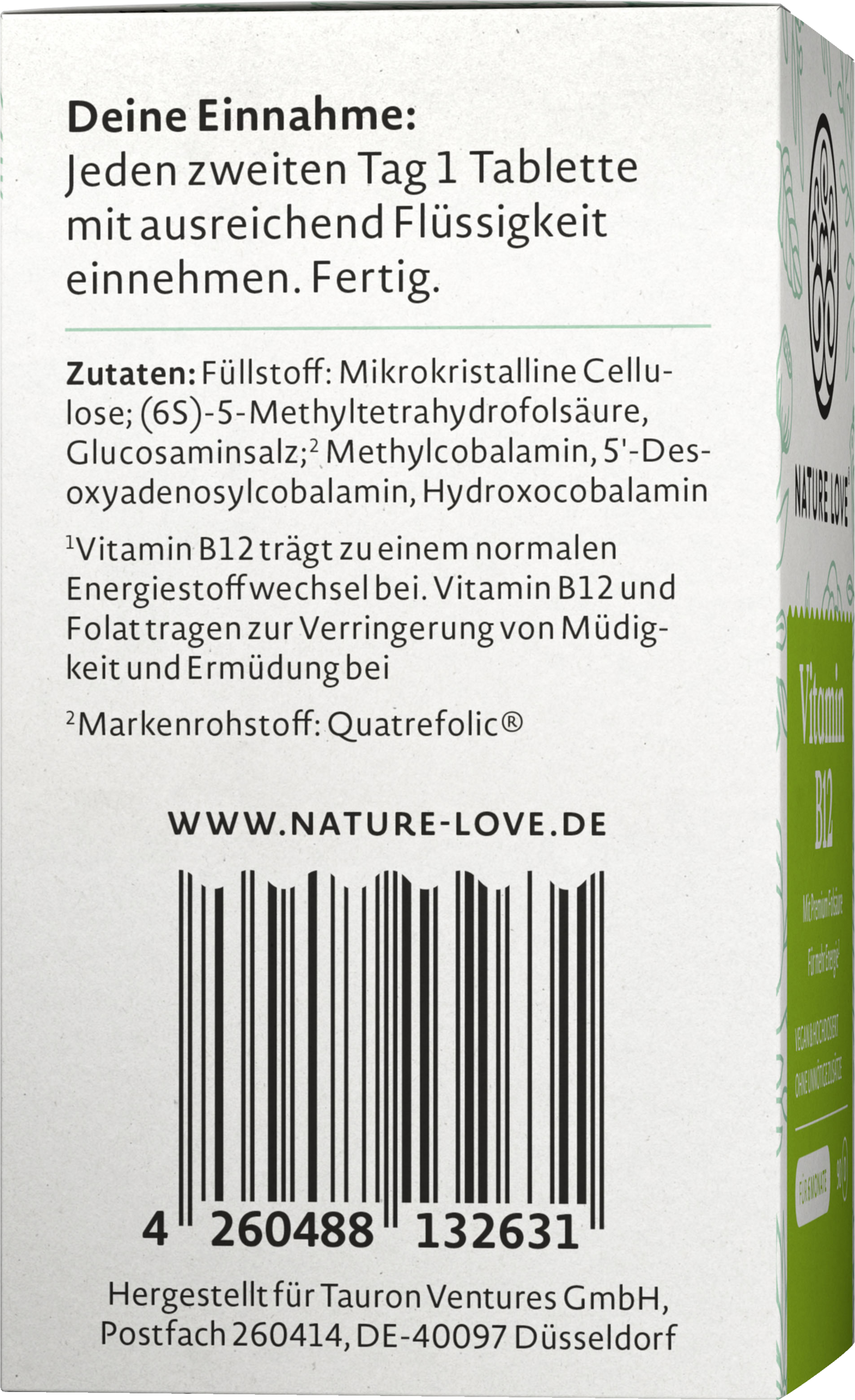 Nature Love Vitamin B12 Tabletten online kaufen | rossmann.de