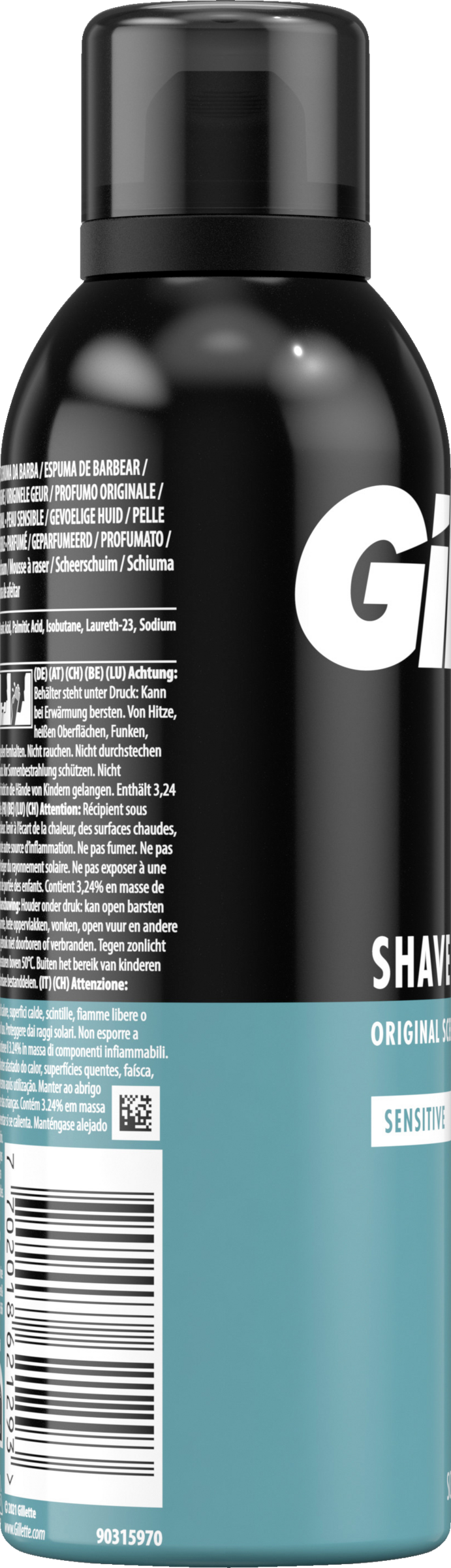 Gillette Rasierschaum Sensitive online kaufen | rossmann.de