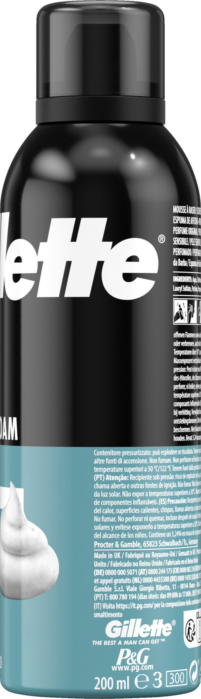 Gillette Rasierschaum Sensitive online kaufen | rossmann.de