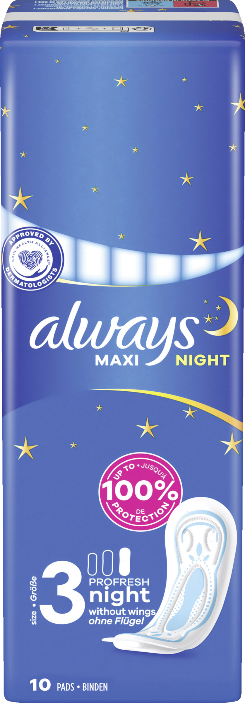 Always maxi night PROFRESH night Binden ohne Flügel online kaufen ...