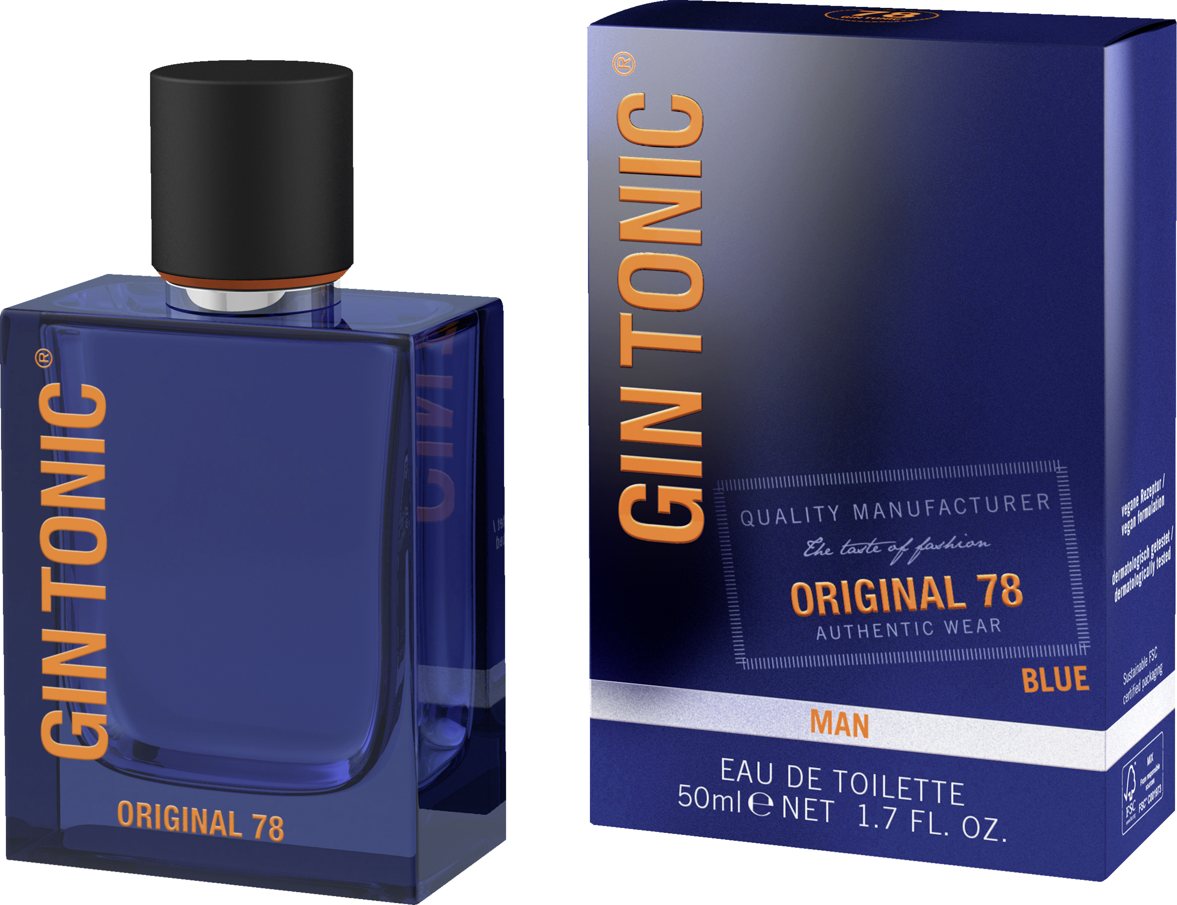 Gin Tonic Man Original 78 Blue, EdT 50 ml online kaufen | rossmann.de