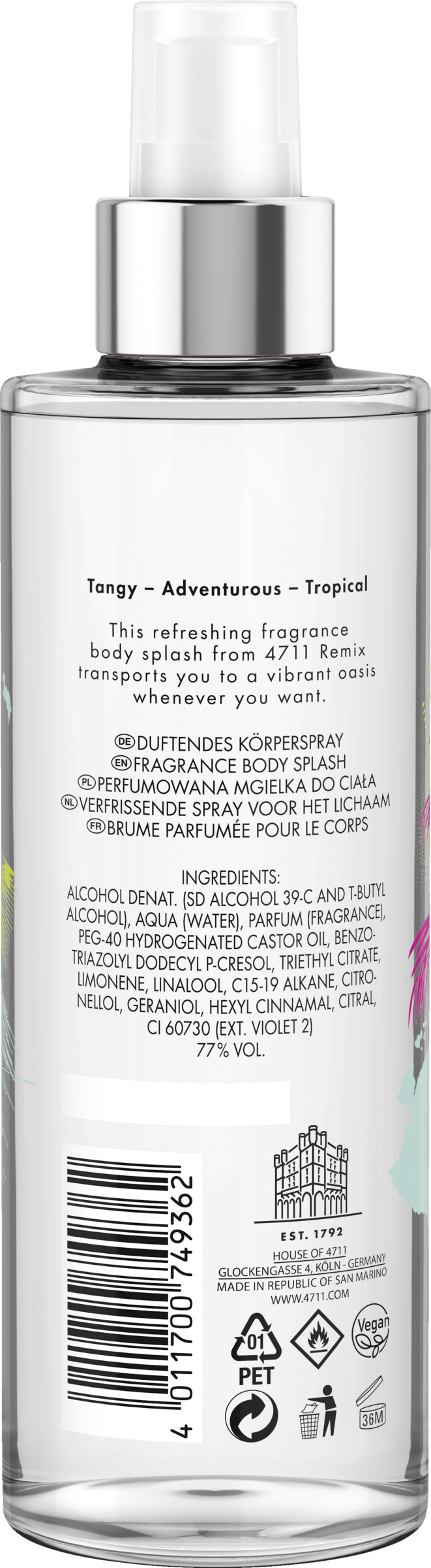 No. 4711 Remix Green Oasis Body Mist online kaufen | rossmann.de