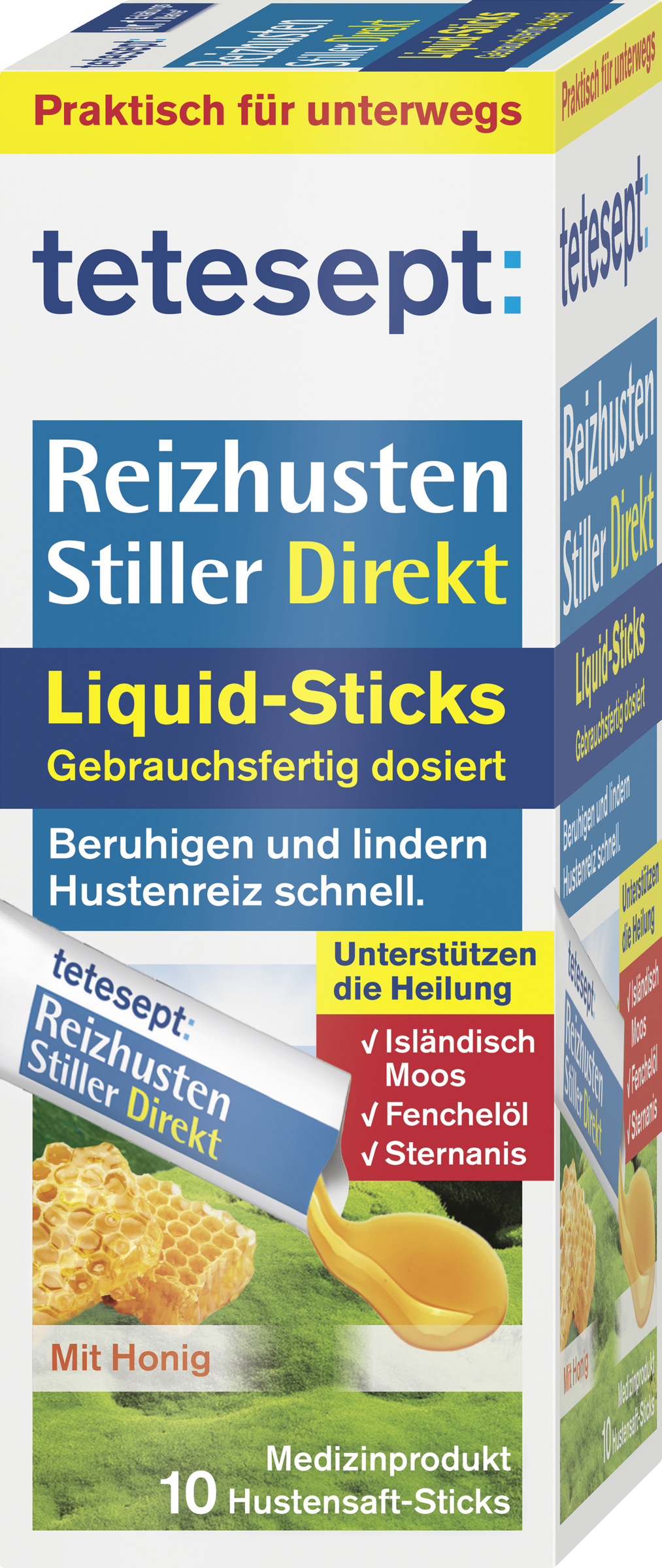 tetesept Reizhusten Stiller Direkt Liquid-Sticks online kaufen ...
