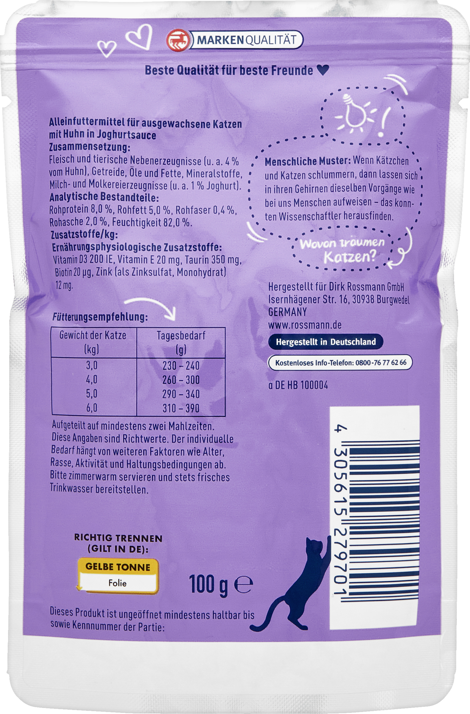 Winston Feine Mahlzeit mit Hühnchen in Joghurtsauce online kaufen ...