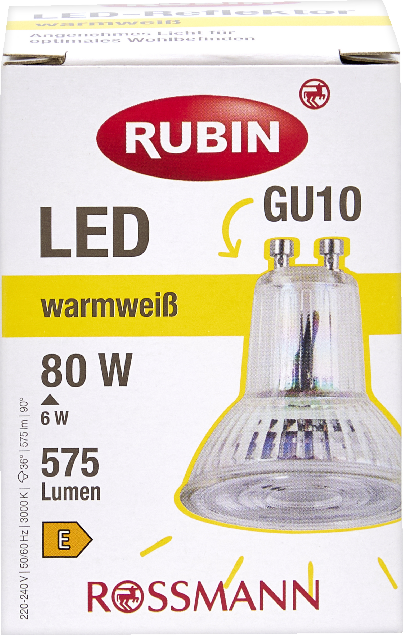 RUBIN Rubin LED Reflektor GU10 80W | rossmann.de