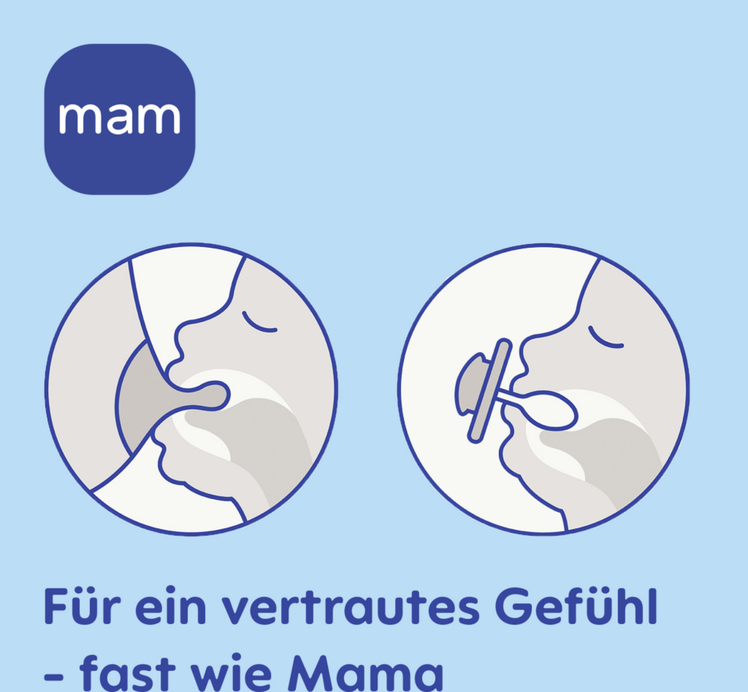 MAM MAM Original matt plain Silikon 16 blue online kaufen | rossmann.de