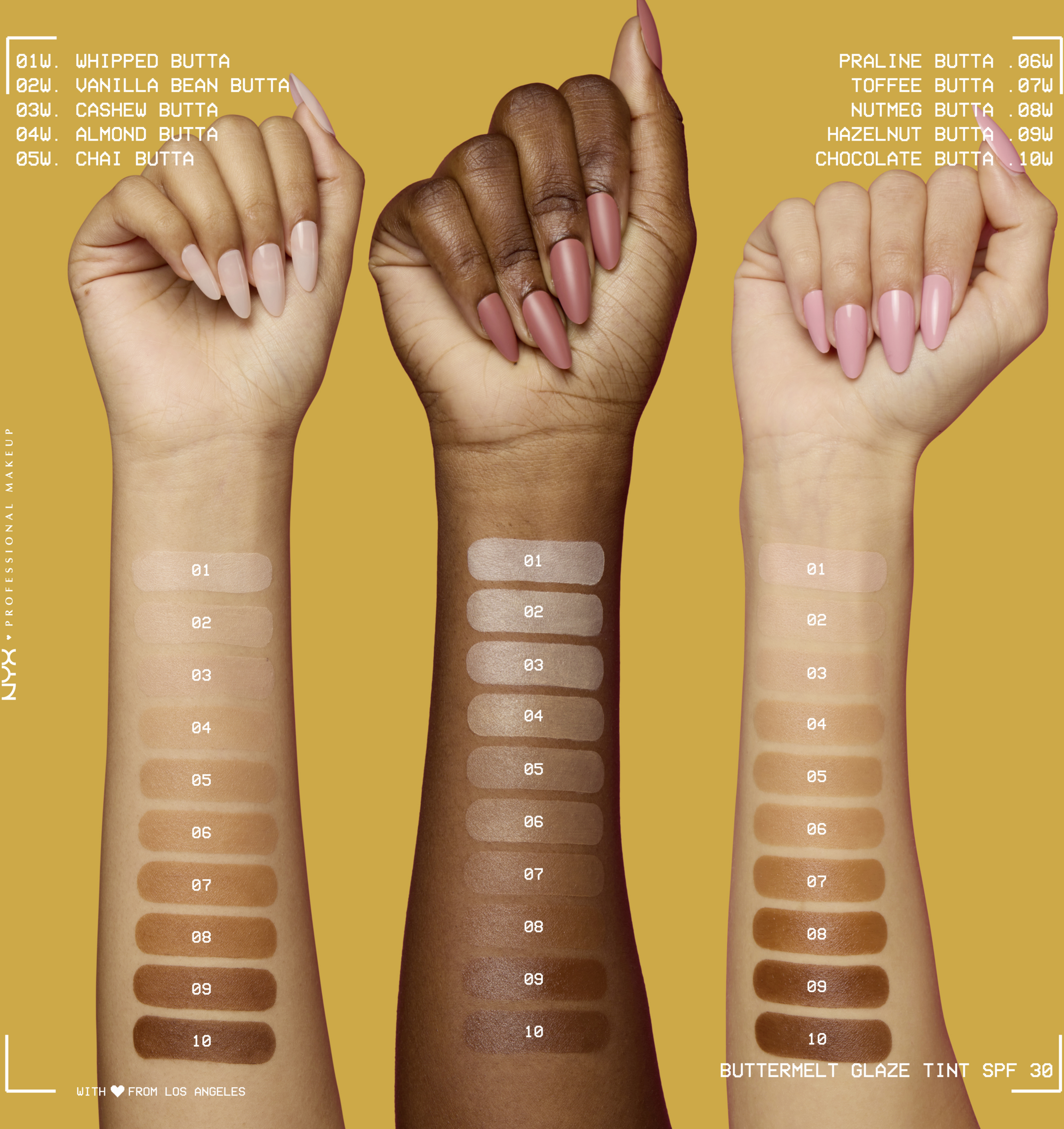 NYX Professional MakeUp Buttermelt Glaze Foundation 02 Vanilla Bean ...