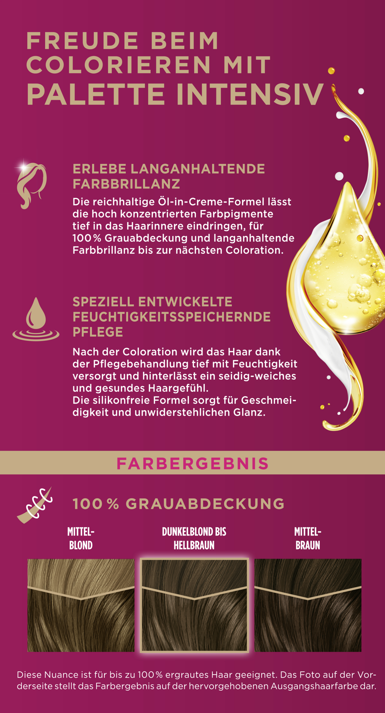 Poly Palette Intensiv Creme Coloration 6-0600 Hellbraun online kaufen ...