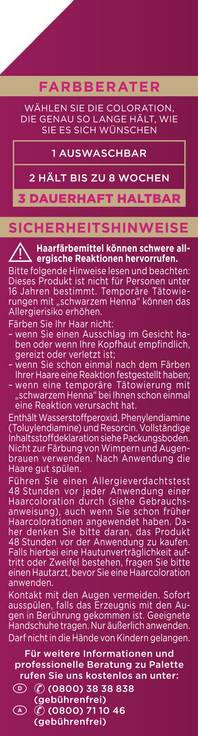 Poly Palette Intensiv Creme Coloration 6-0600 Hellbraun online kaufen ...