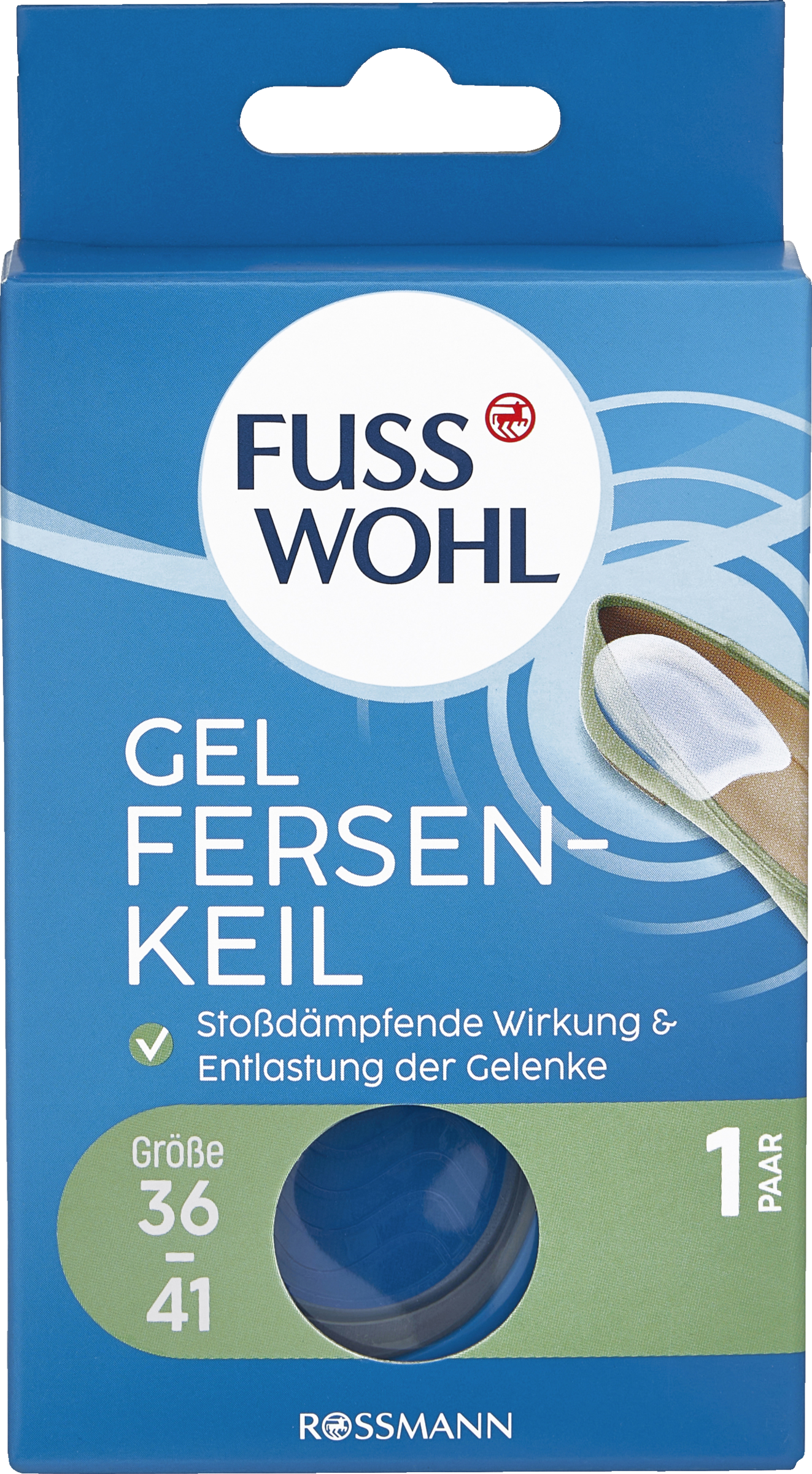FUSSWOHL Fusswohl Gel Fersenkeil | rossmann.de