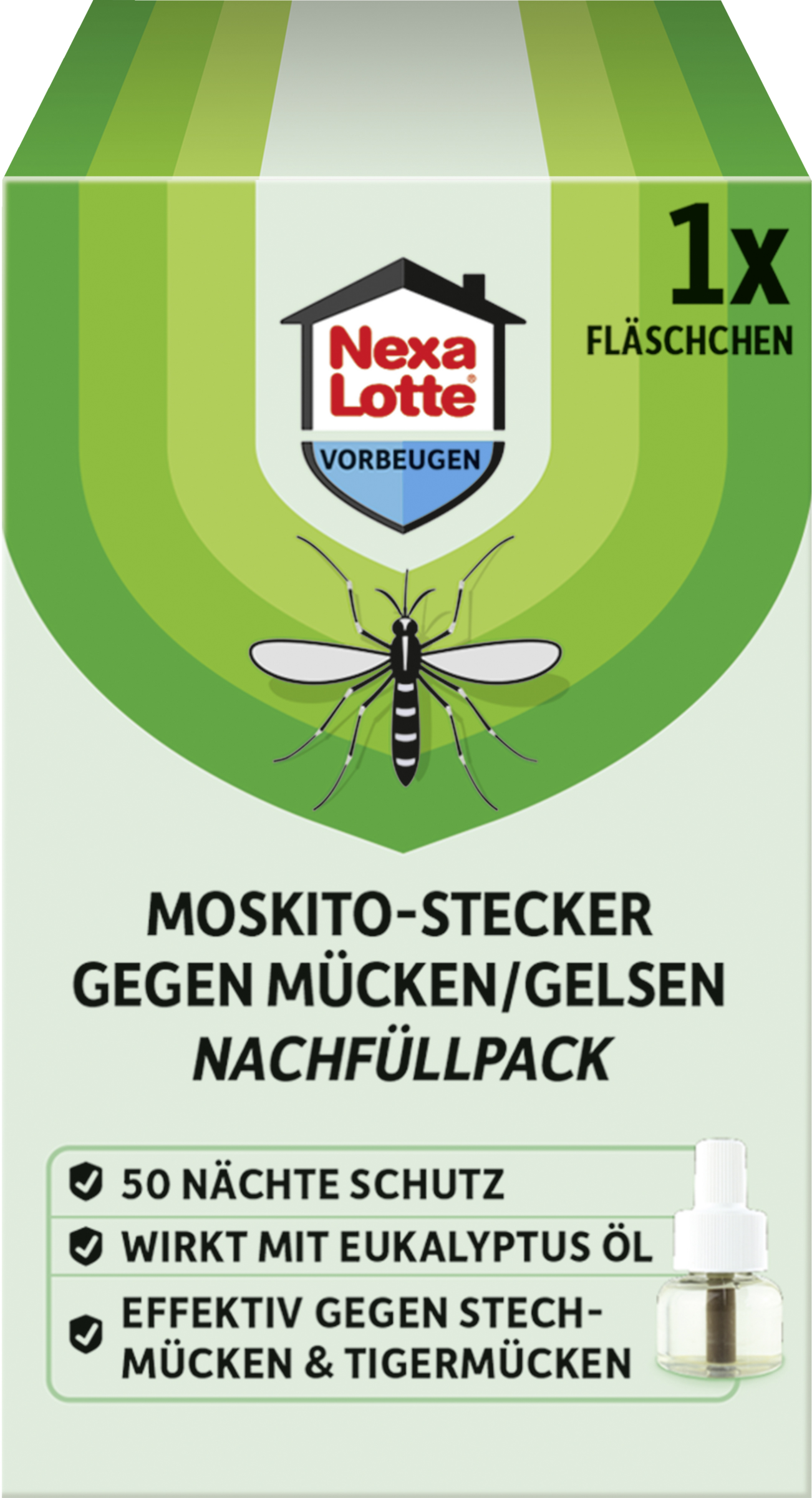 Nexa Lotte Moskito-Stecker gegen Mücken/Gelsen Nachfüller online kaufen ...
