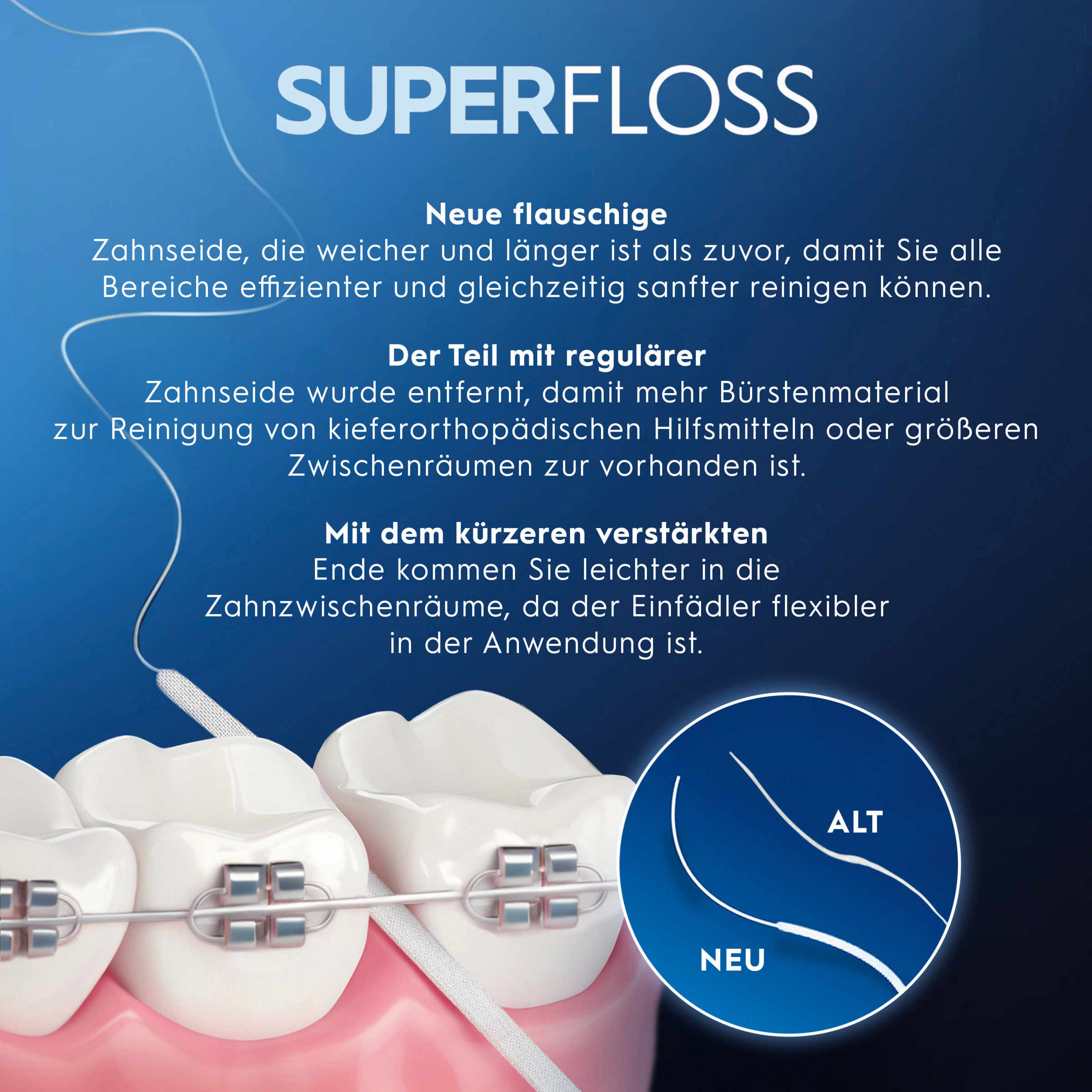 Oral-B Superfloss Threader Zahnseide online kaufen | rossmann.de