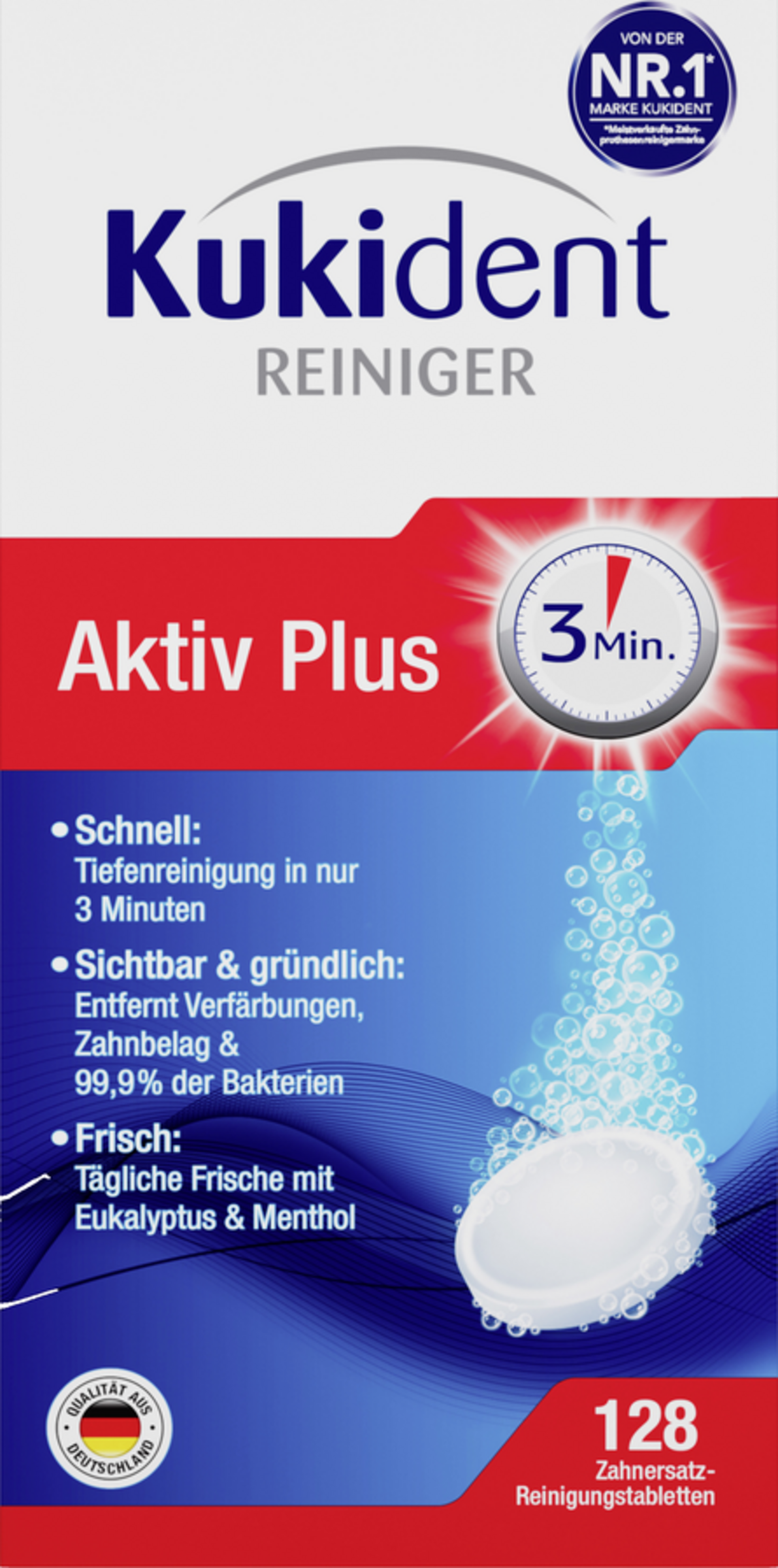 Kukident Aktiv Plus Zahnersatzreinigungstabletten online kaufen ...