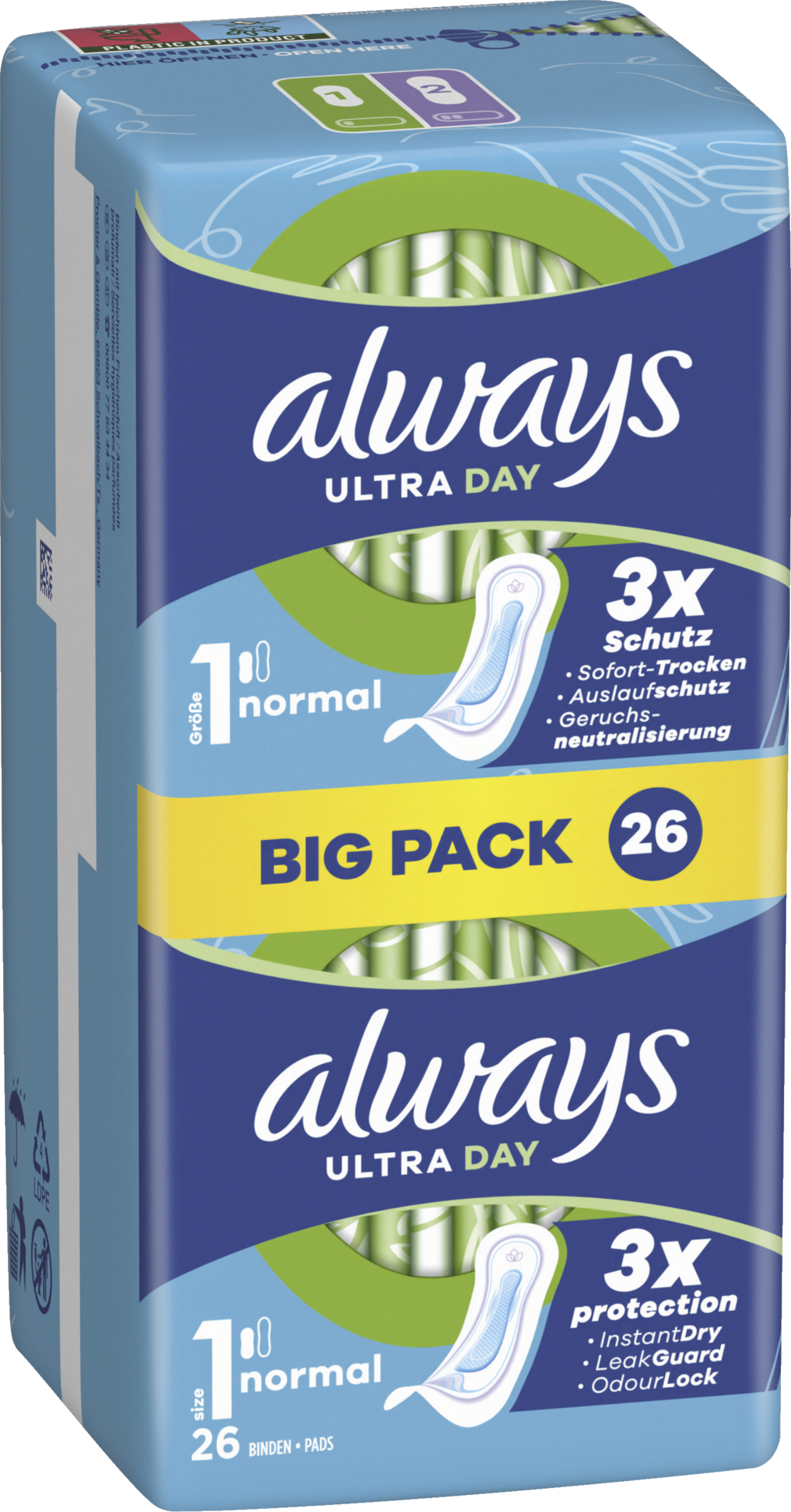 Always Ultra Day Binden Normal Gr. 1 BigPack online kaufen | rossmann.de
