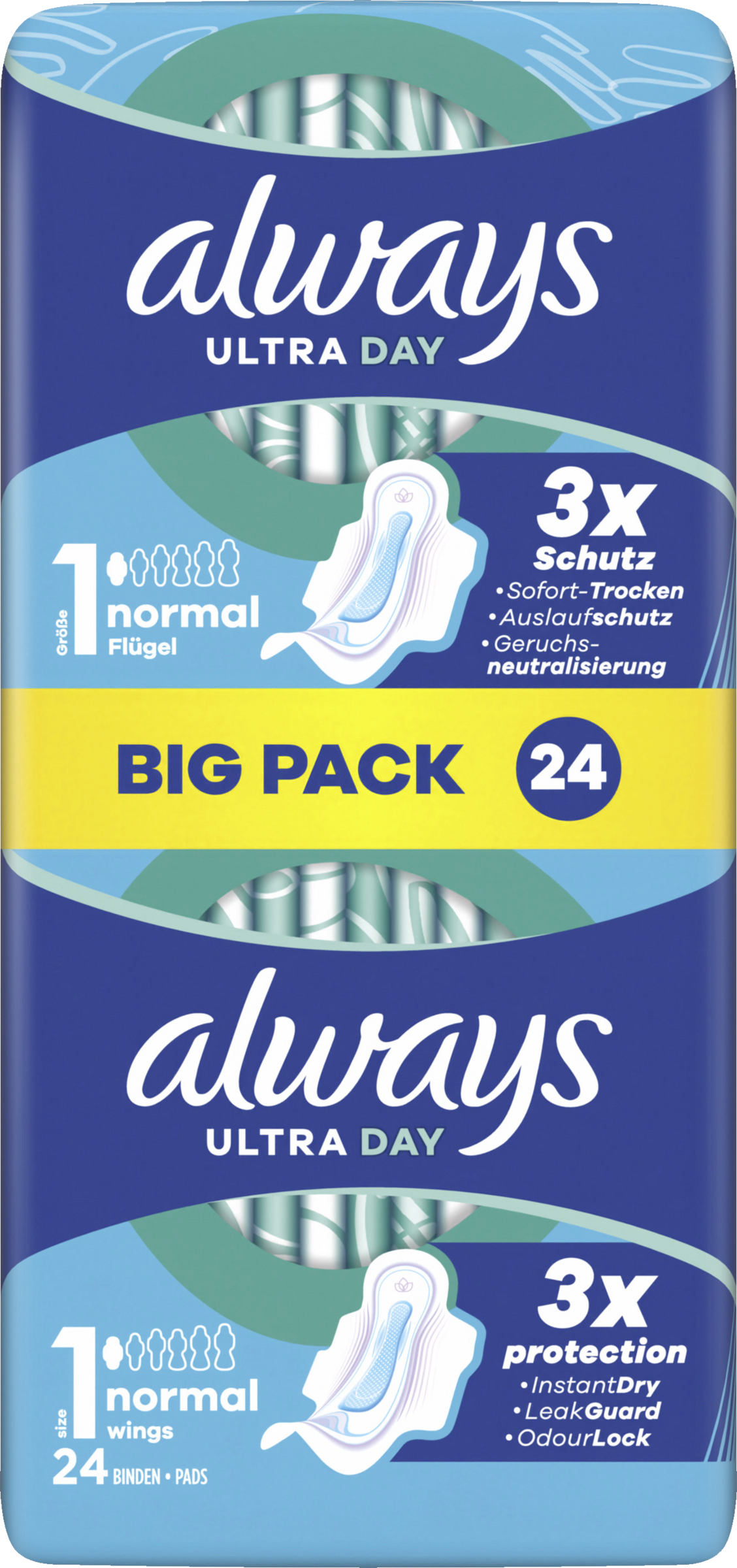 Always Ultra Day Binden Normal mit Flügeln BigPack online kaufen ...